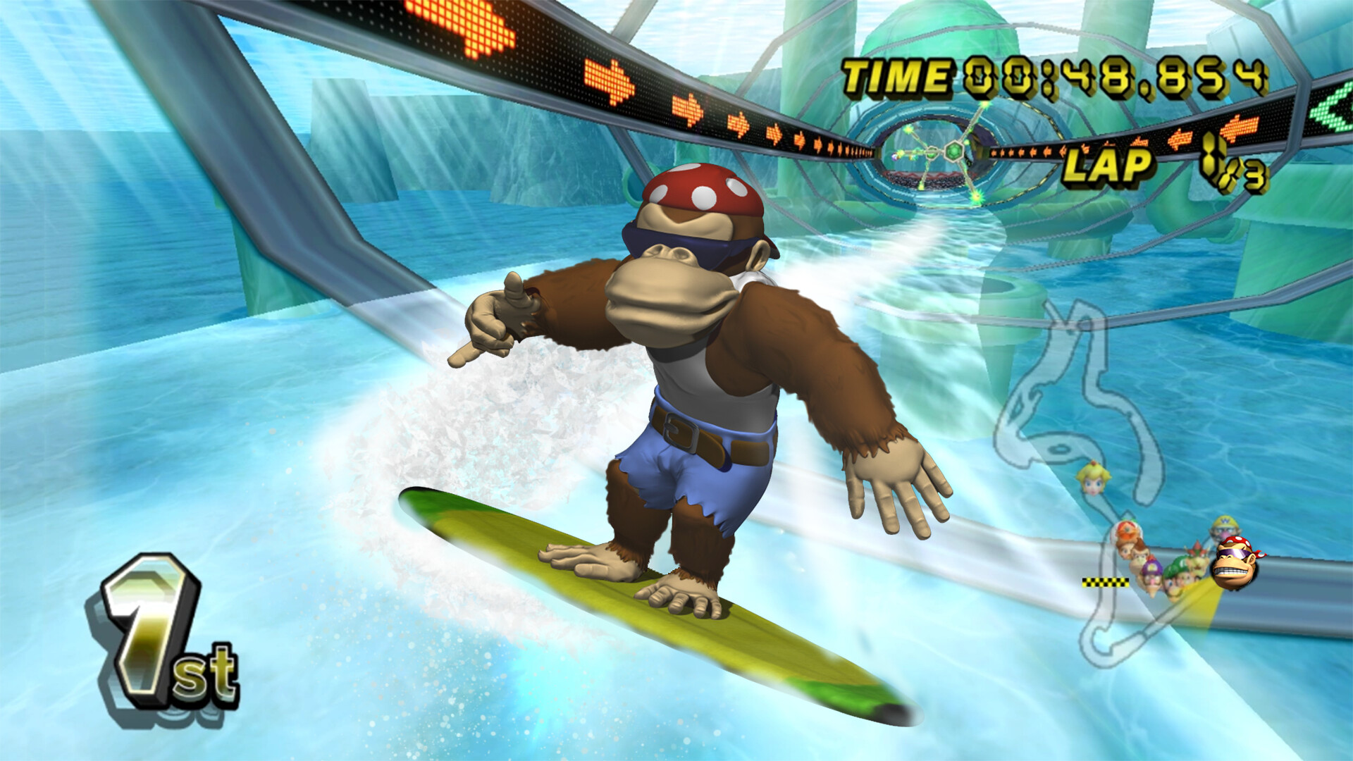 ArtStation - Funky Kong surfing his way to first place - Zbrush model ...