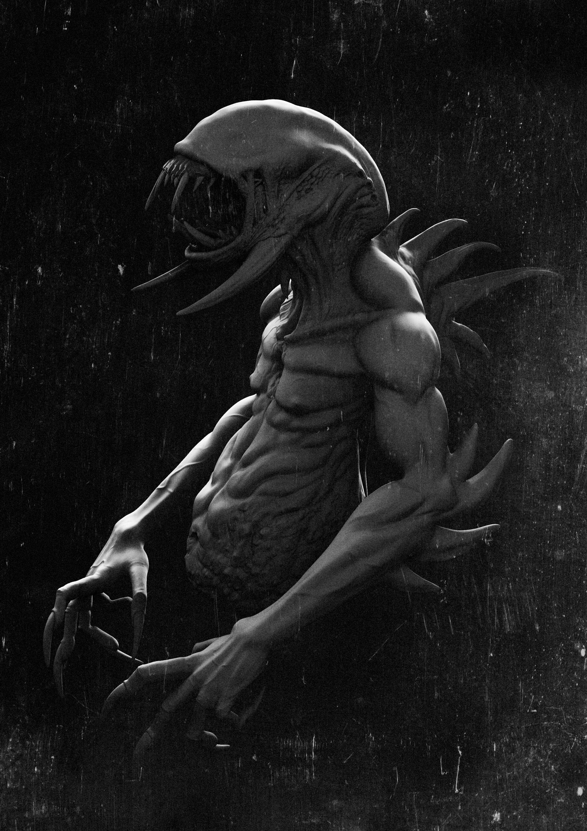 ArtStation - Zbrush Sketch 02 - Primordial