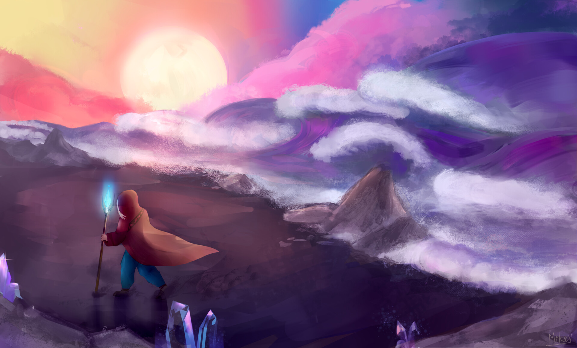 ArtStation - Fantasy sea view