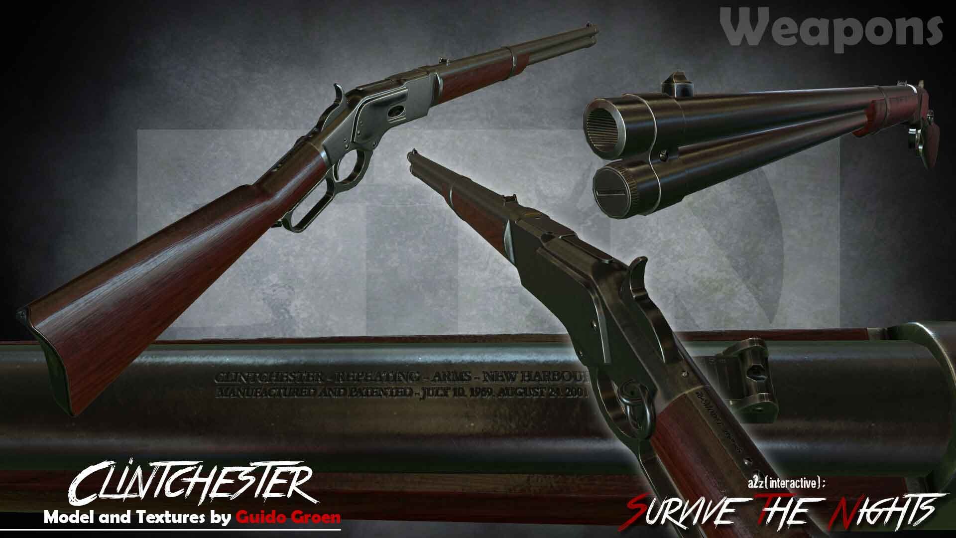 ArtStation - Survive the Nights Game assets