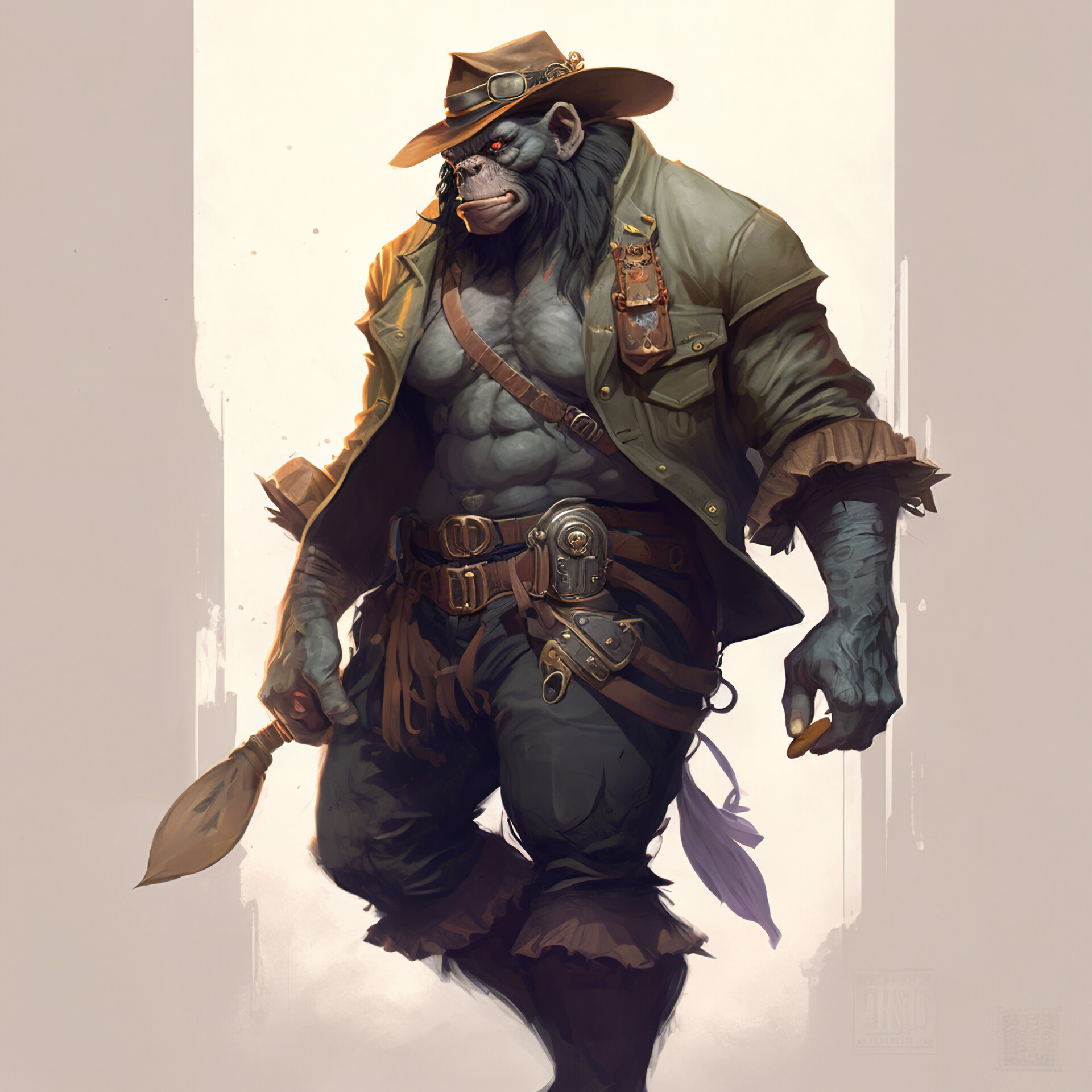 ArtStation - cowboy_chimpanzee