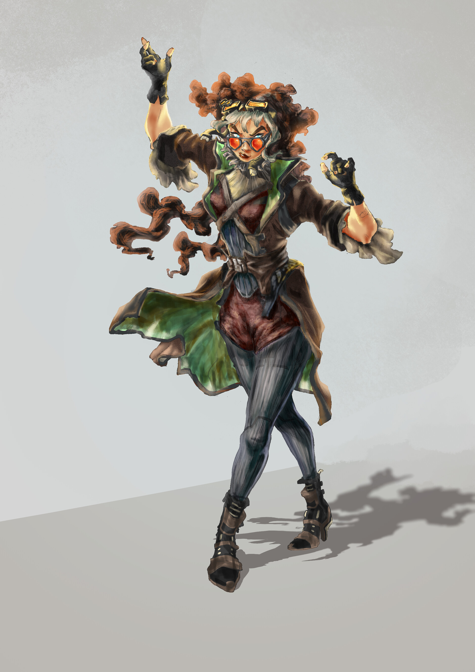 ArtStation - Steampunk & alien characters