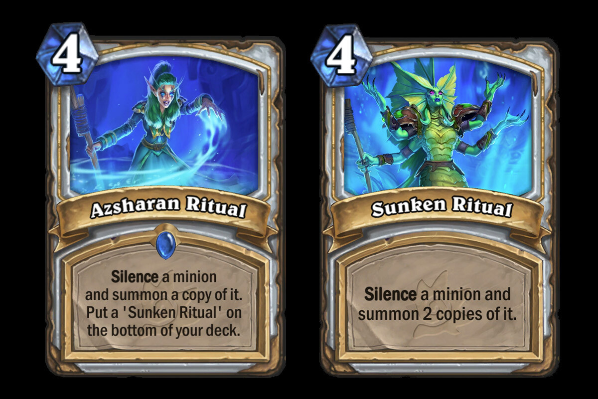 Maria Trepalina - Sunken Ritual - Hearthstone art