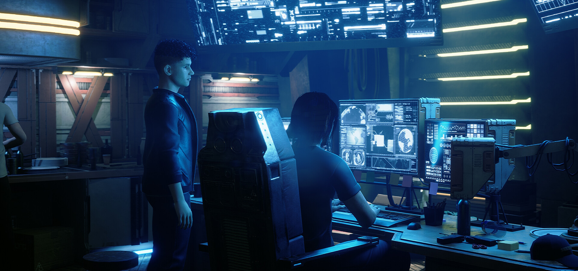 ArtStation - Hacker Room