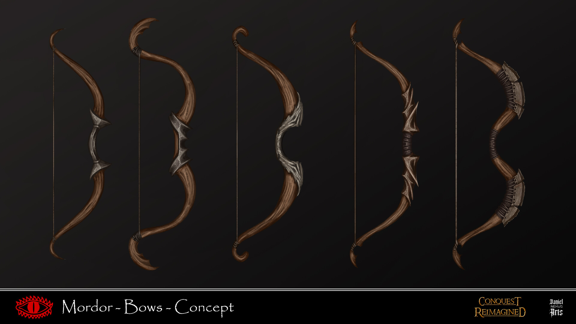 Daniel Perez - Mordor Weapon Set - Lotr Conquest Reimagined
