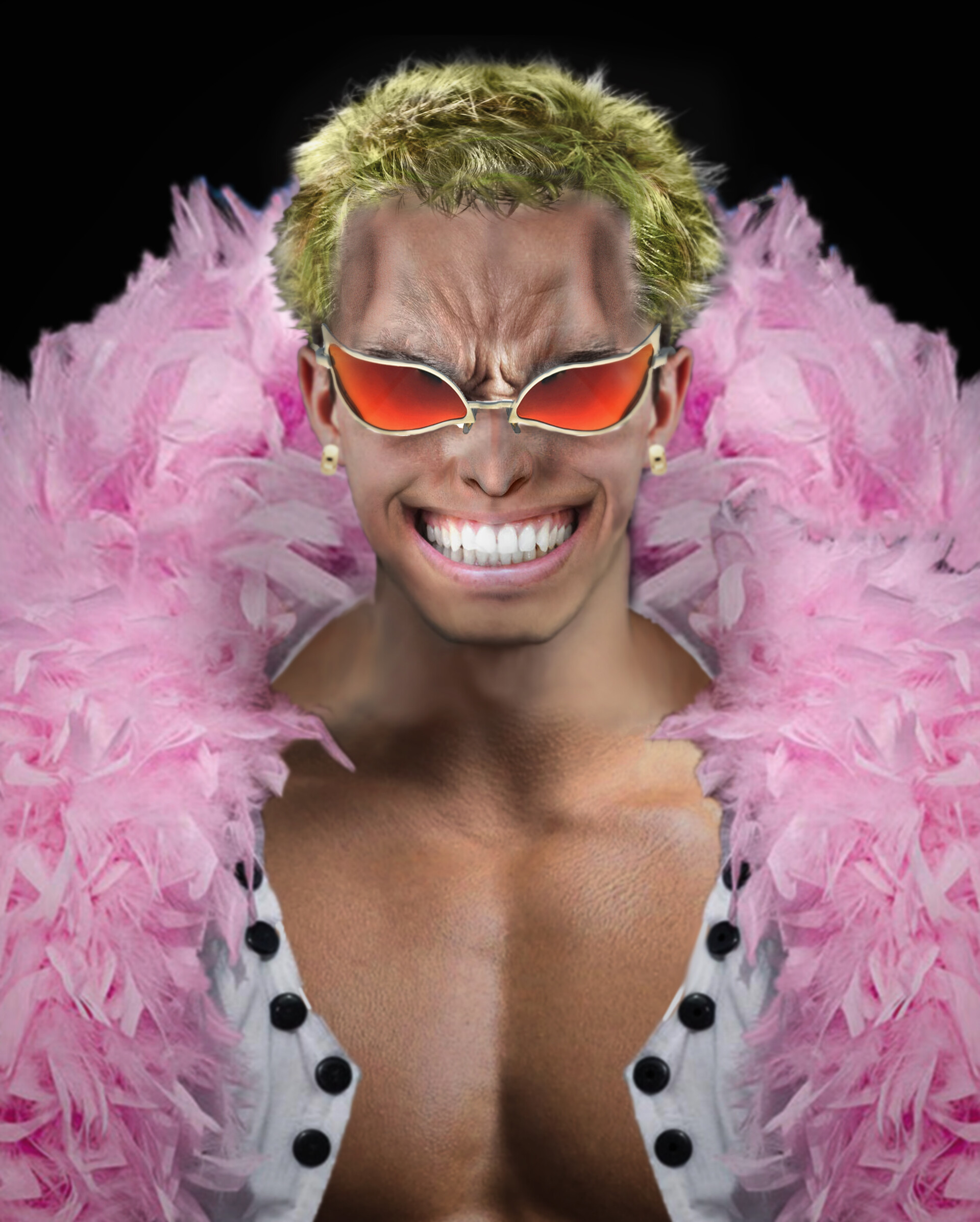 ArtStation - Doflamingo realistic portrait