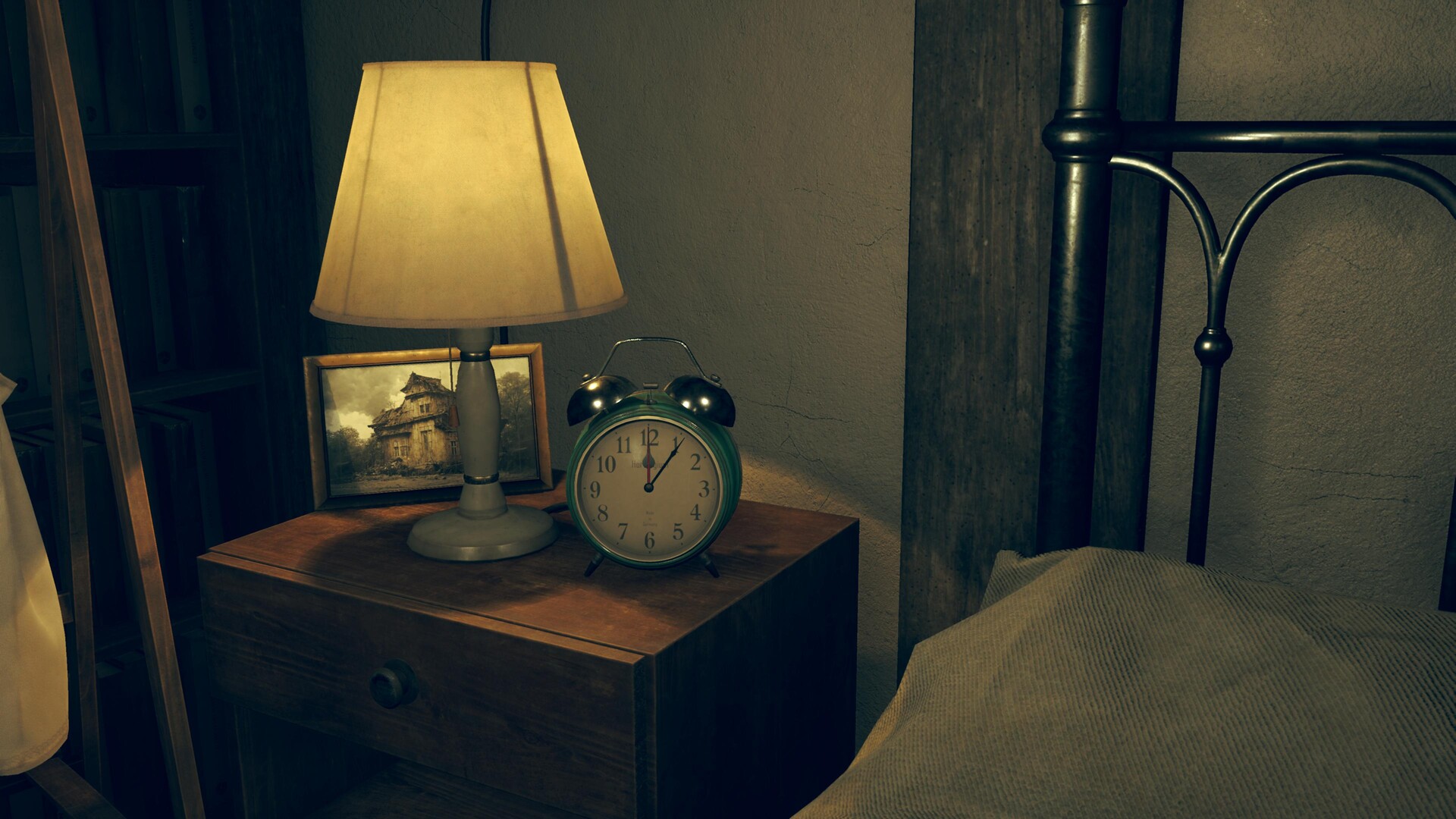 Tim Hertel Portfolio - Horror Bedroom - Unity