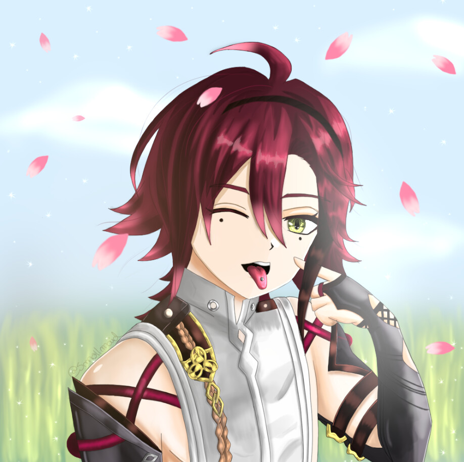 ArtStation - Shikanoin Heizou - Bleeehhh~