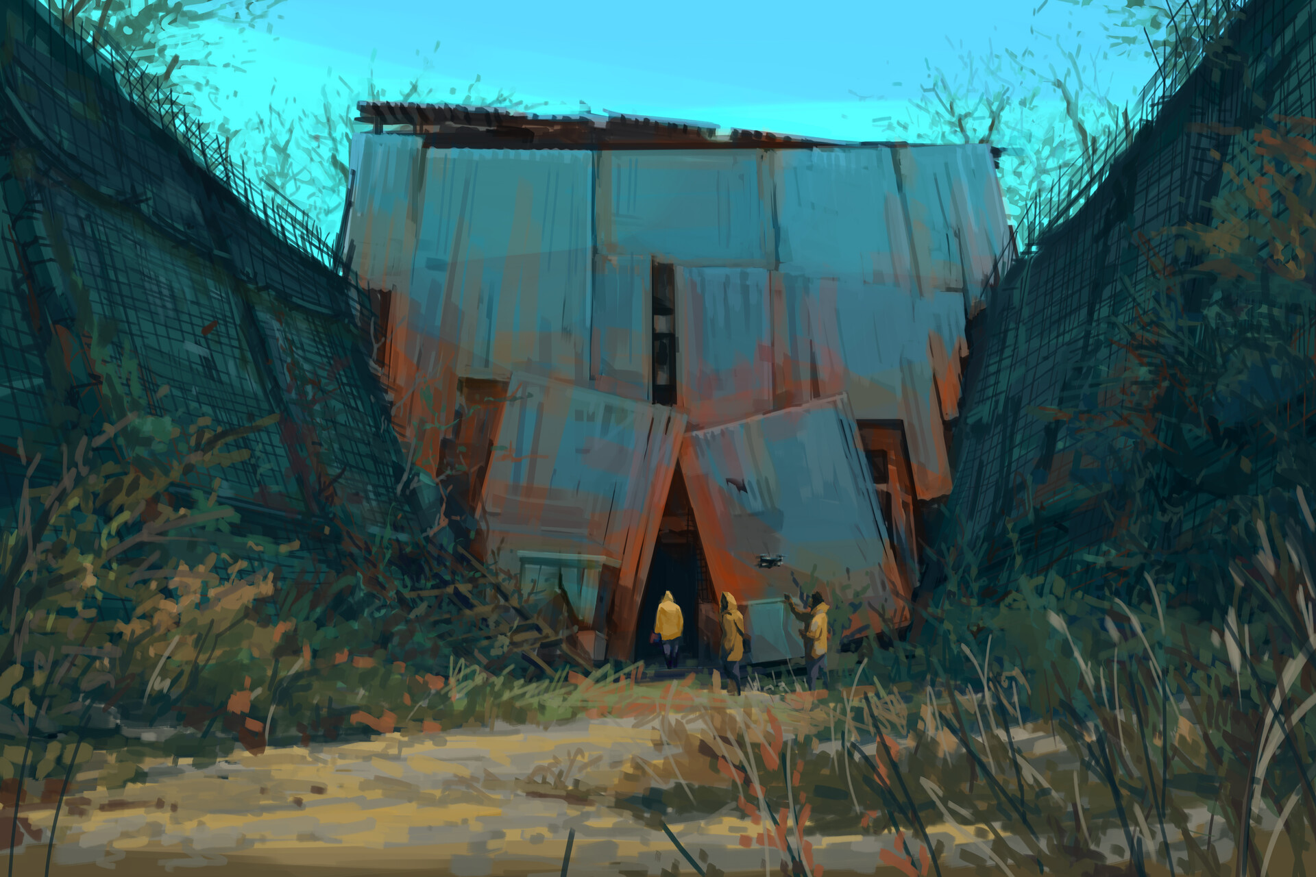 ArtStation - Concept Exploration- Bunker