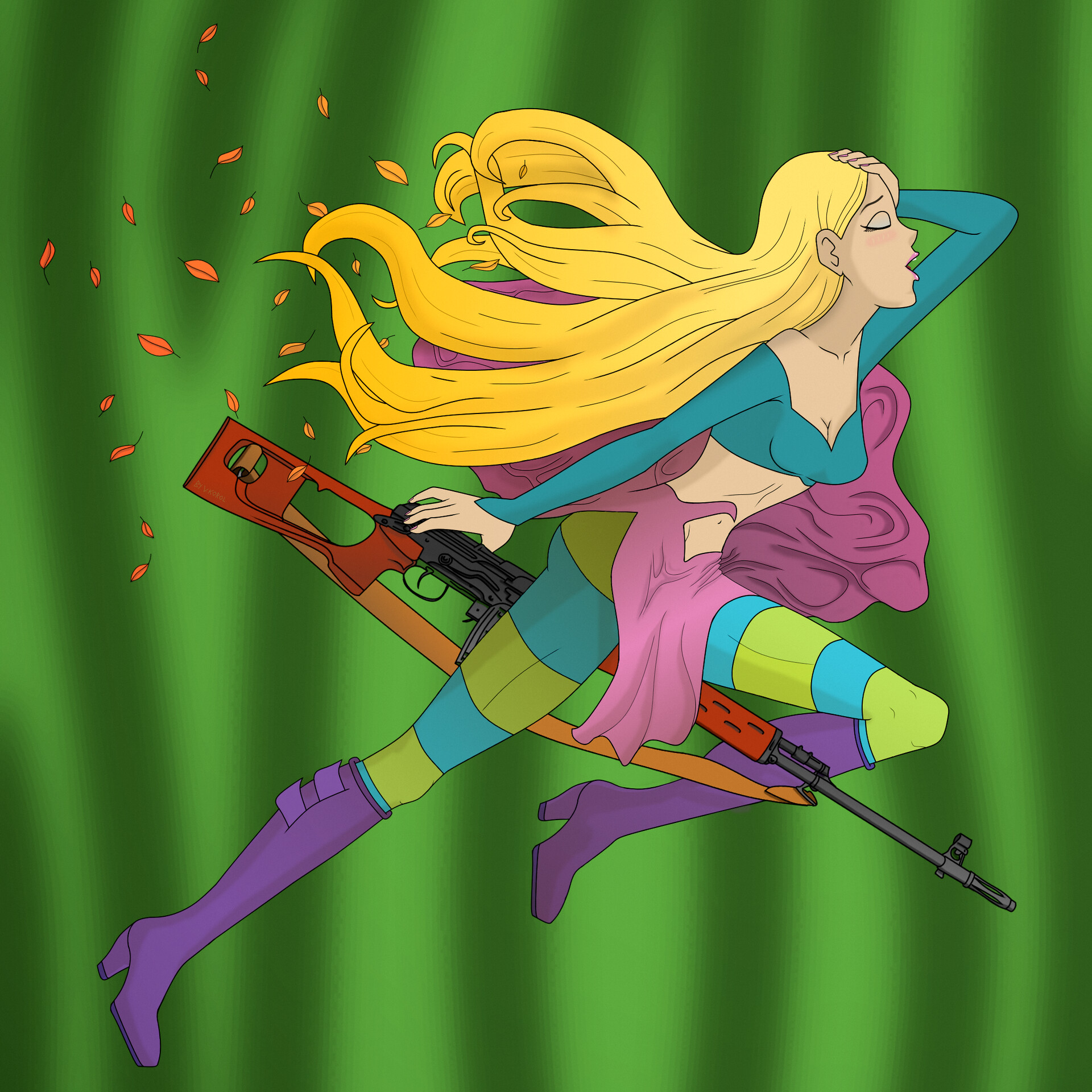 ArtStation - Cornelia Hale from W.I.T.C.H.