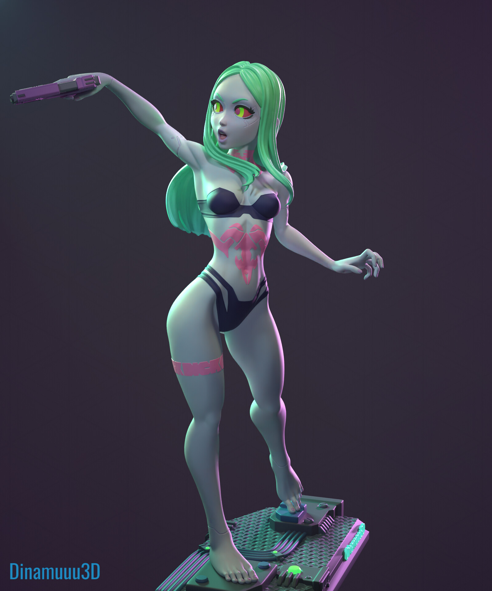 Dinamuuu 3D - Rebecca Apartment Version, 3D Print Model STL