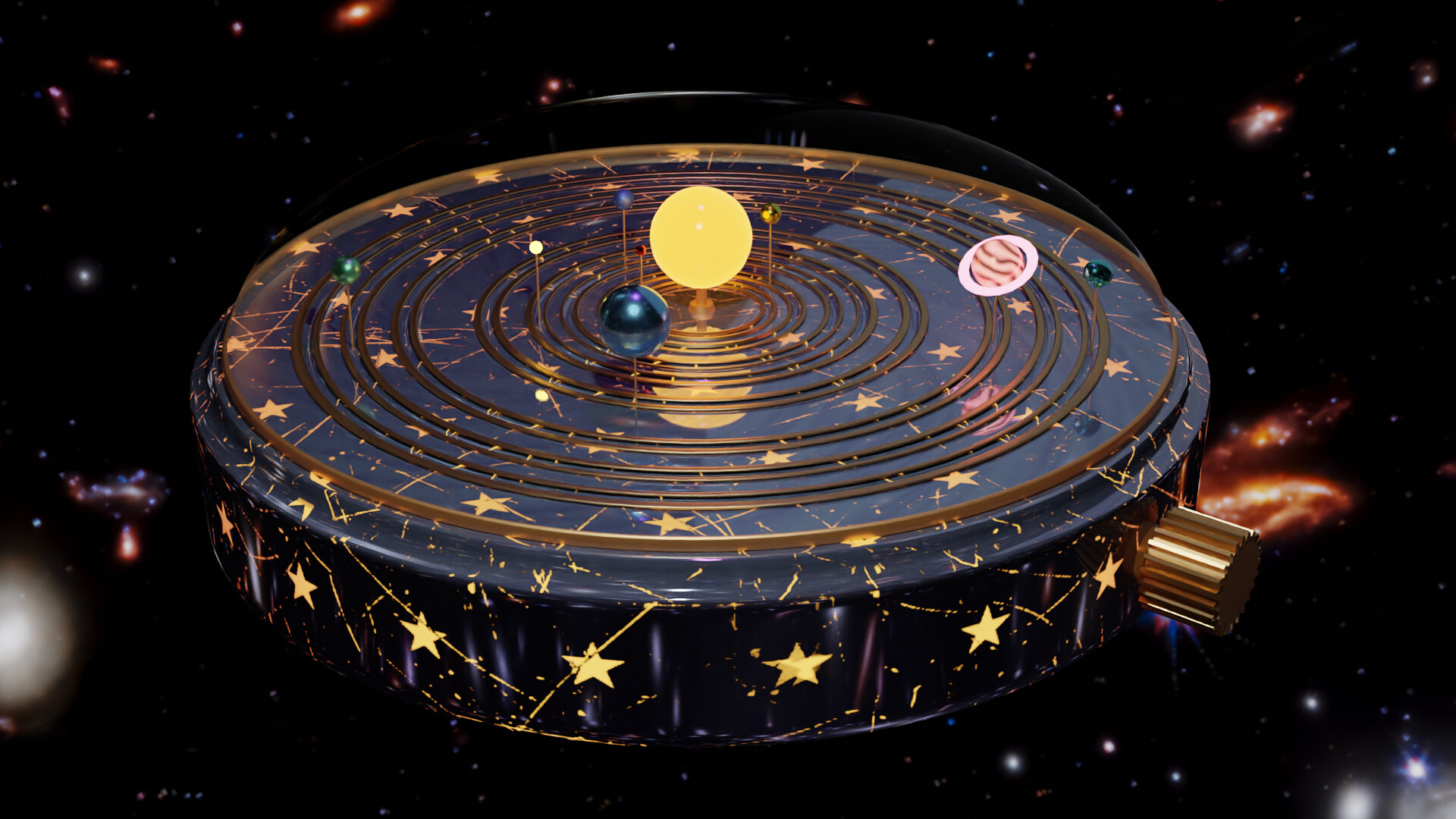 ArtStation - cosmic clocks