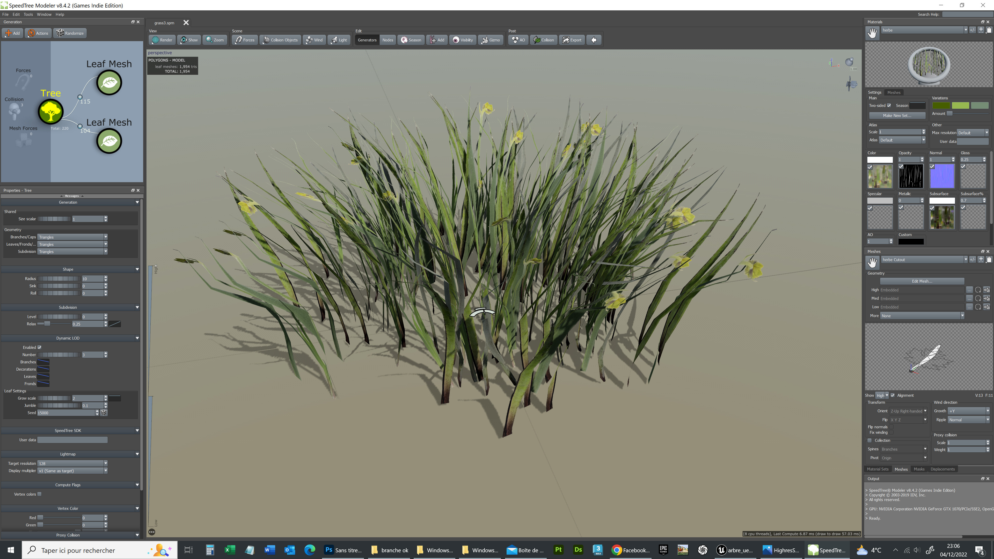 Alexandre Martin MGSTUDIO - Realistic Vegetation SpeedTree Unreal ...