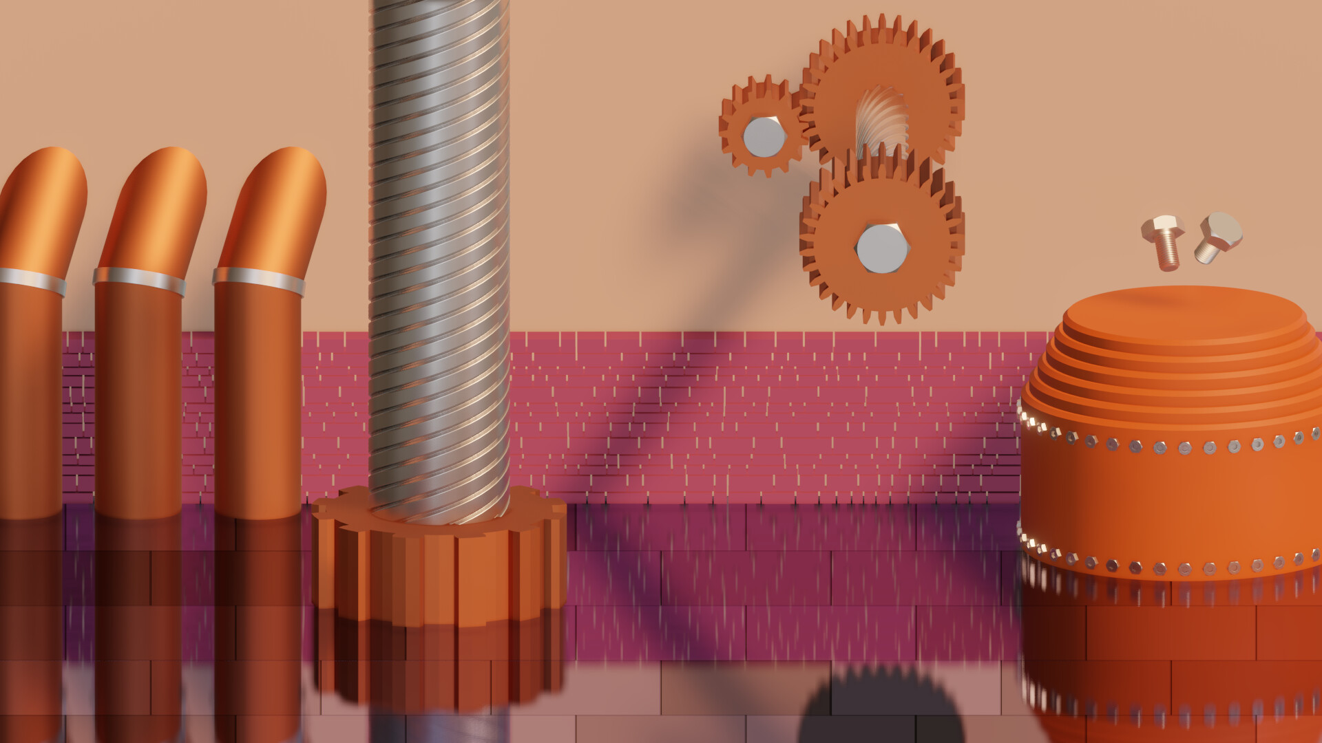 ArtStation - Abstract Gears