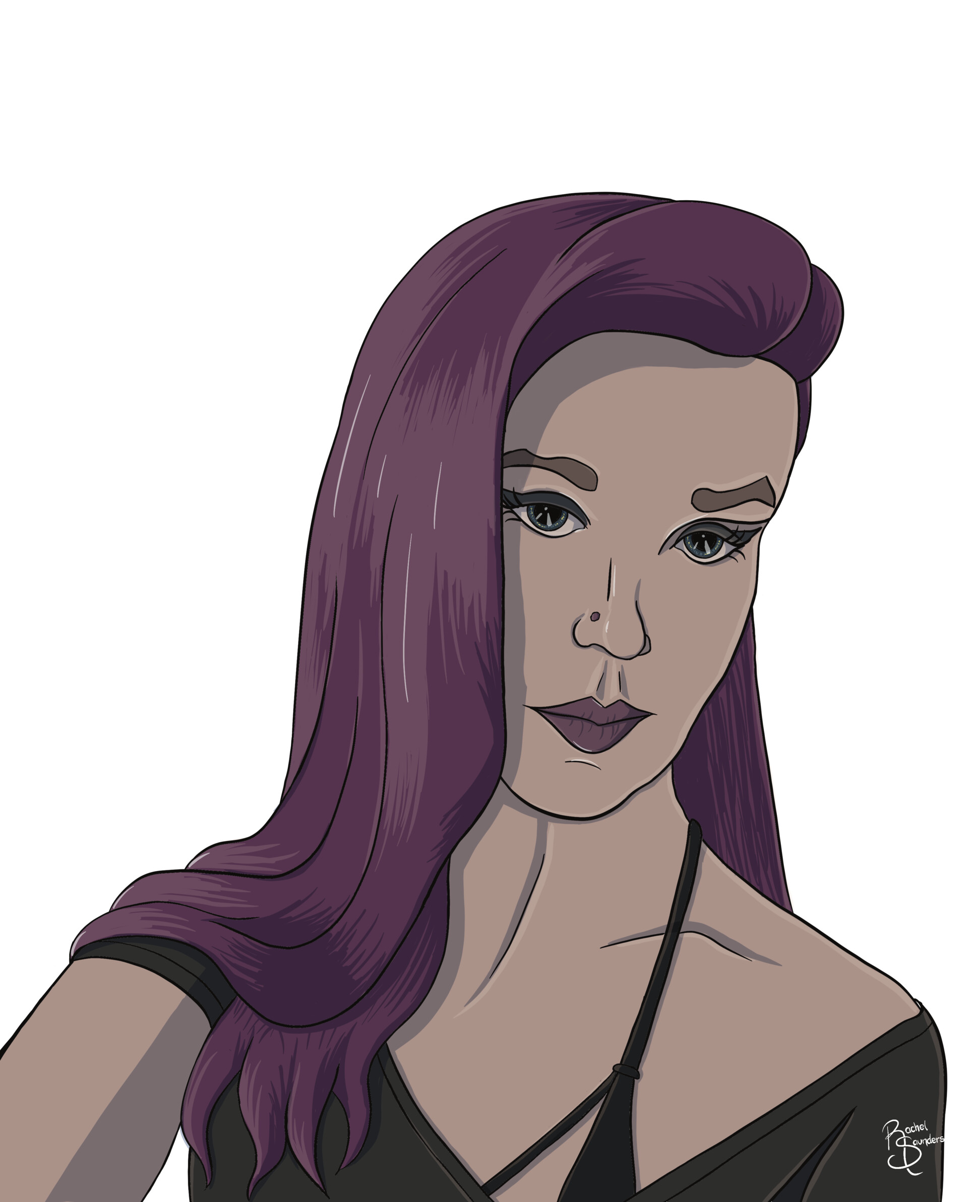 ArtStation - Self Portrait - Stylized