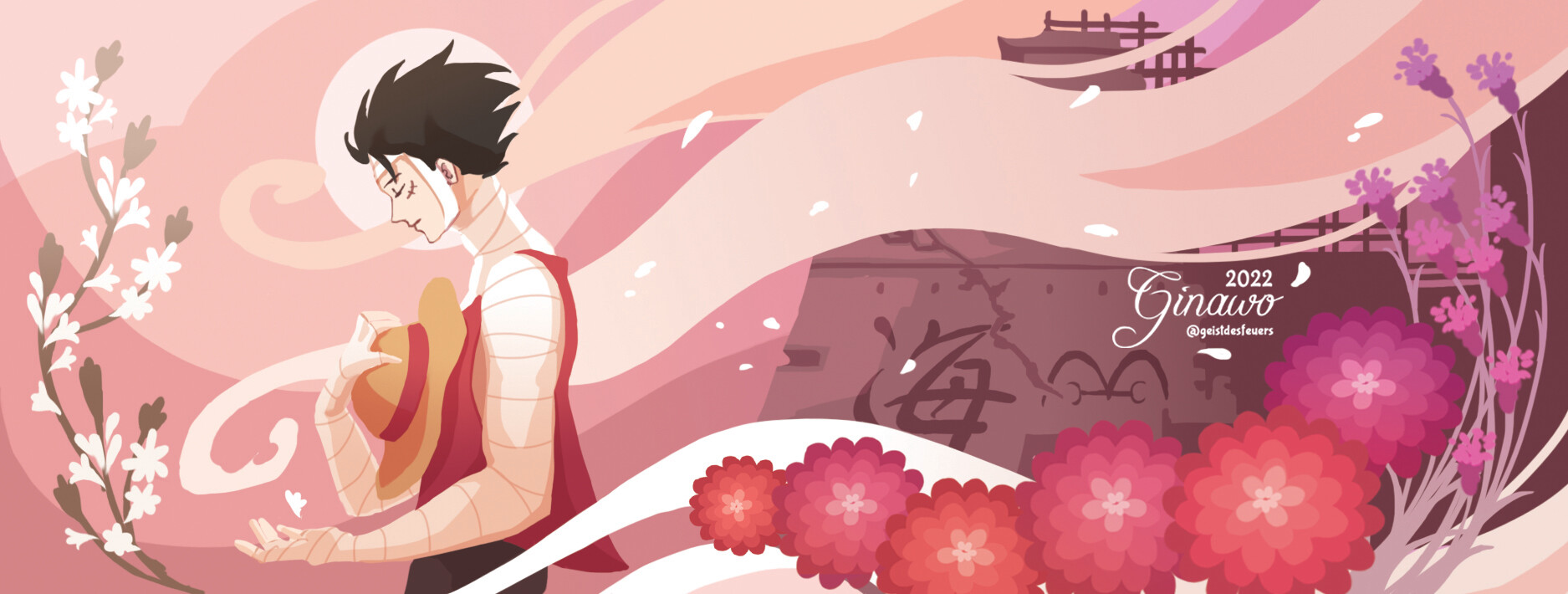 ArtStation - Flowers for Ace (One Piece)