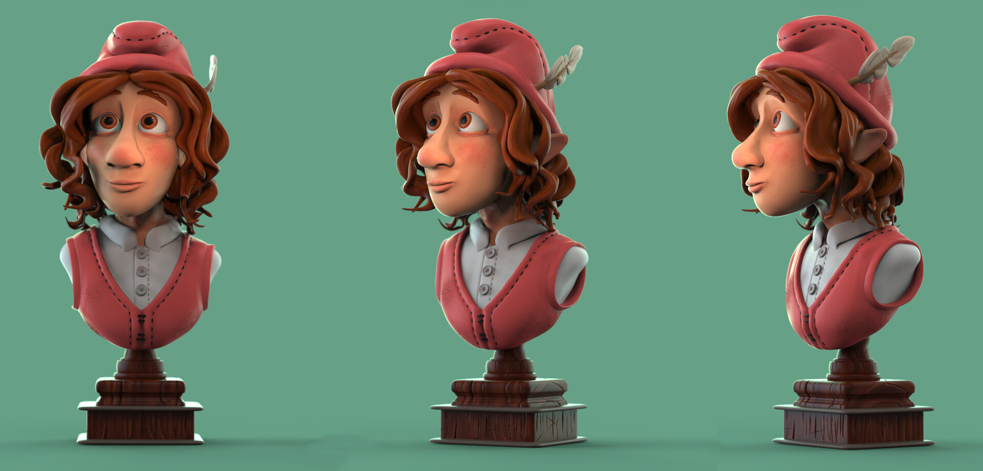 ArtStation - Allegro-Character Bust