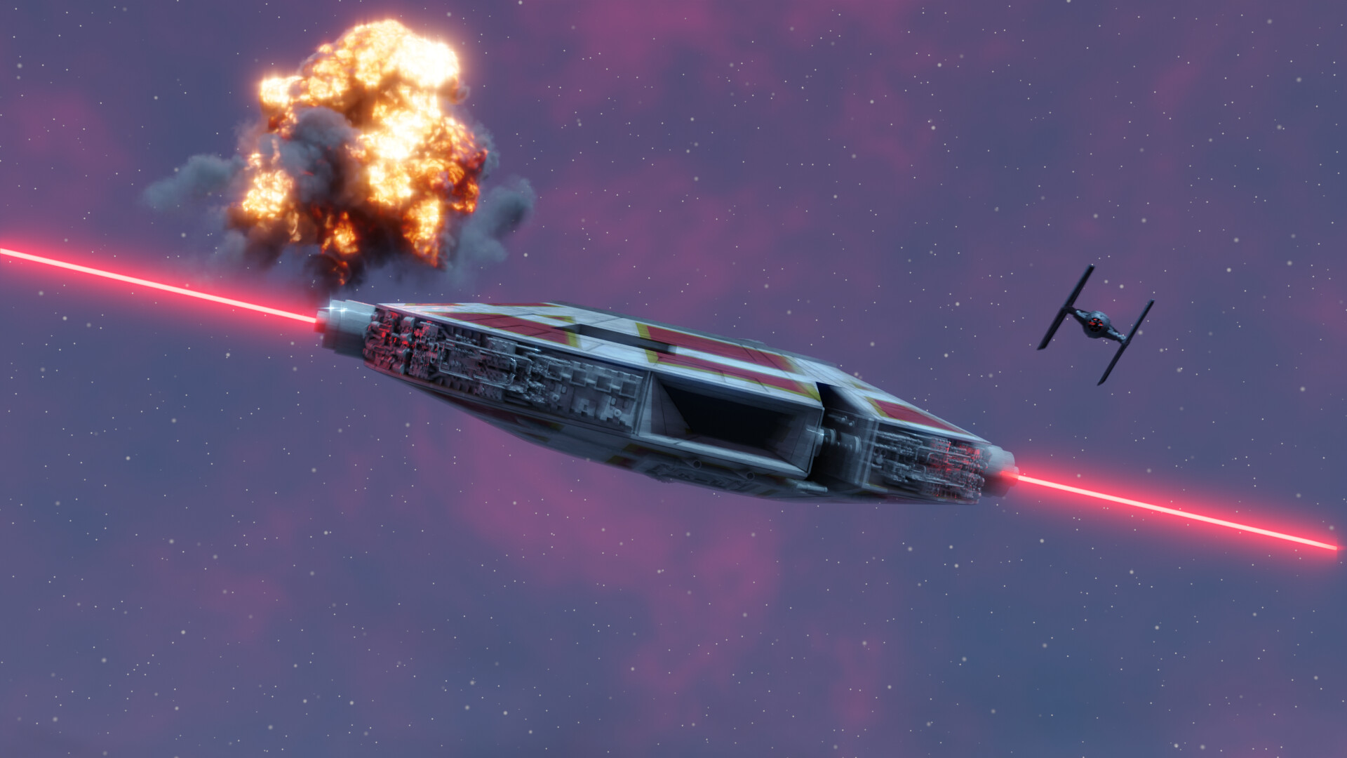 ArtStation - Star Wars - Custom Corellian Freighter