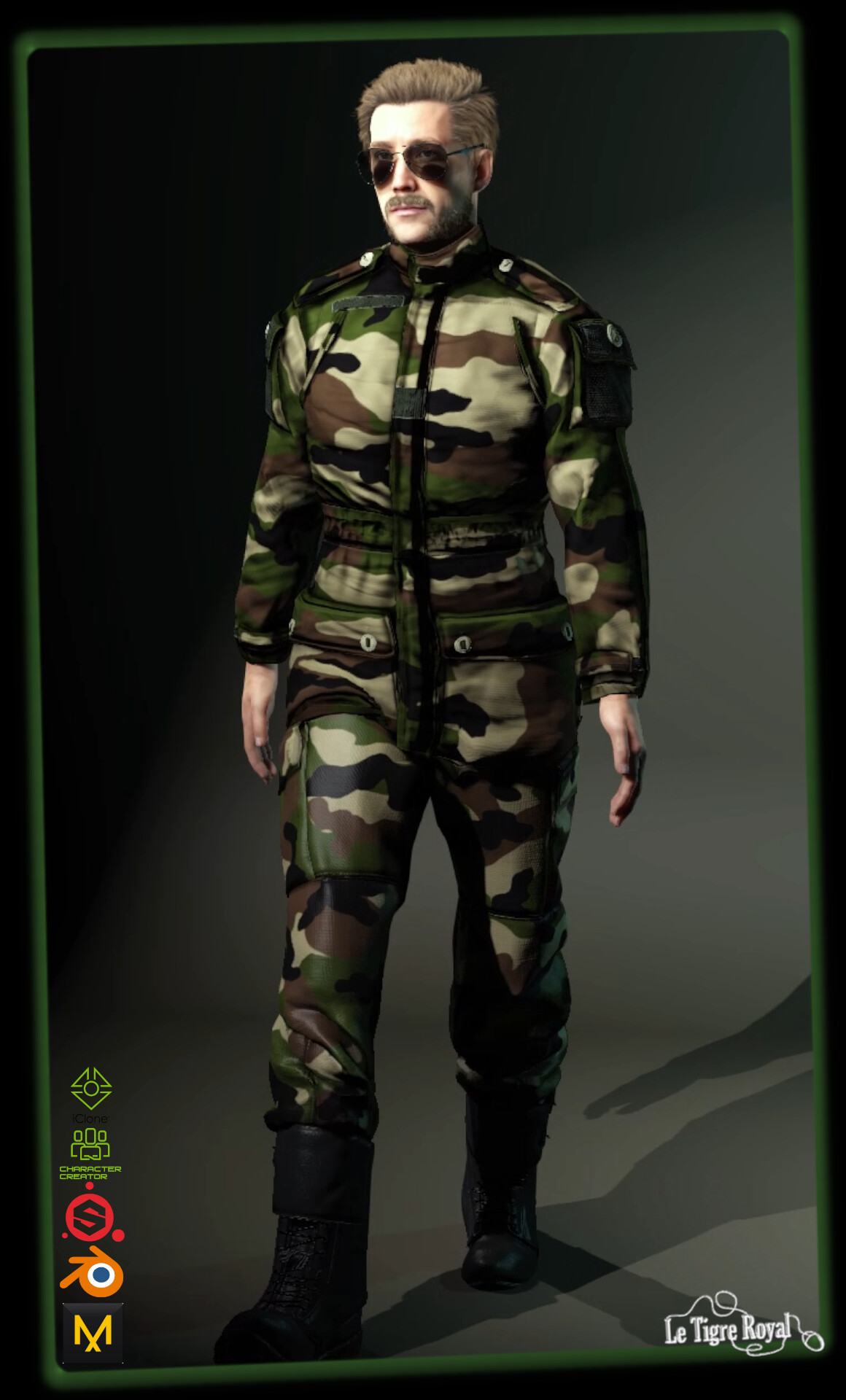 ArtStation - French Military Cloth (Game Ready) (OLD PROJECT)