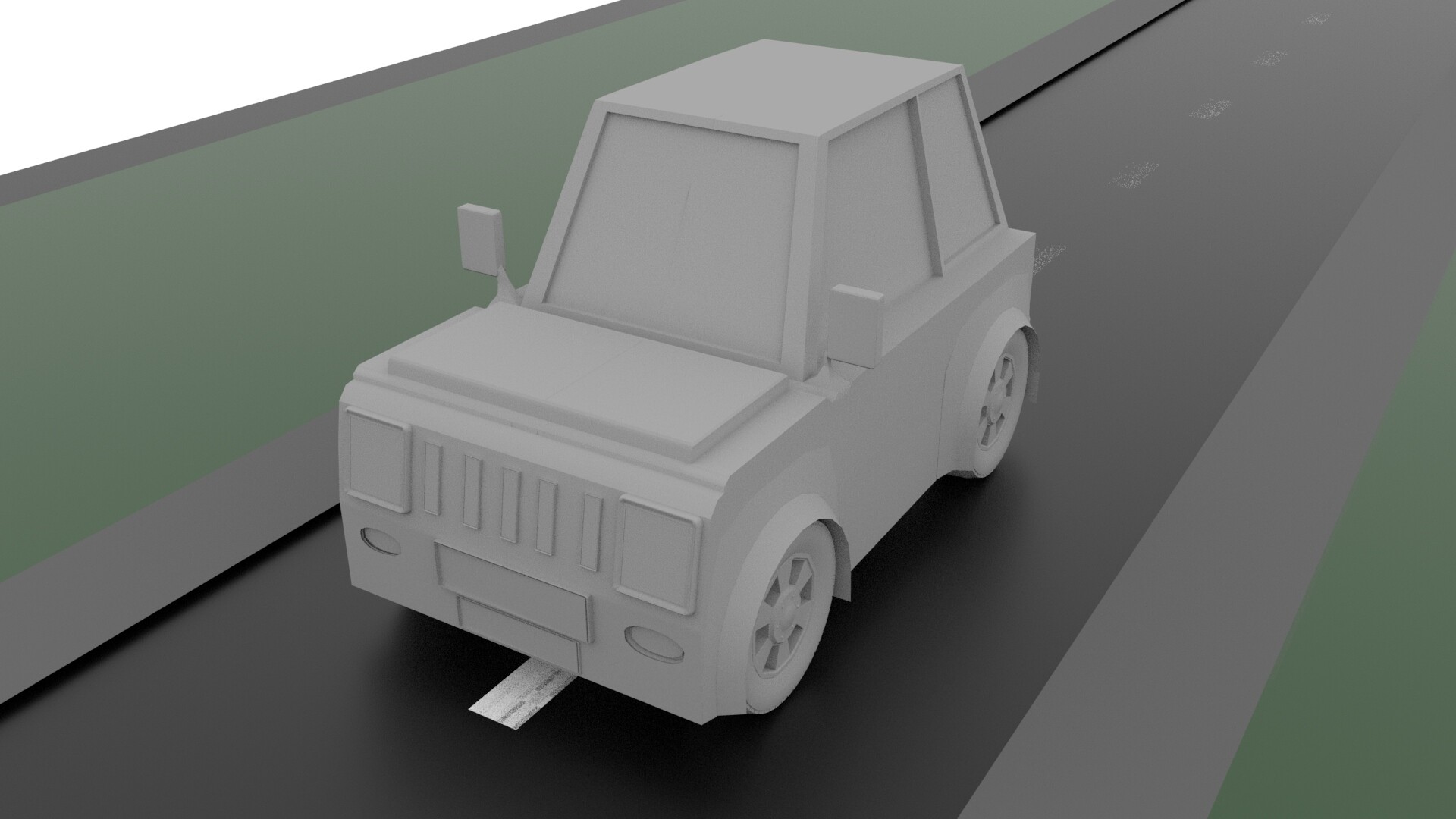 ArtStation - Cartoon Car