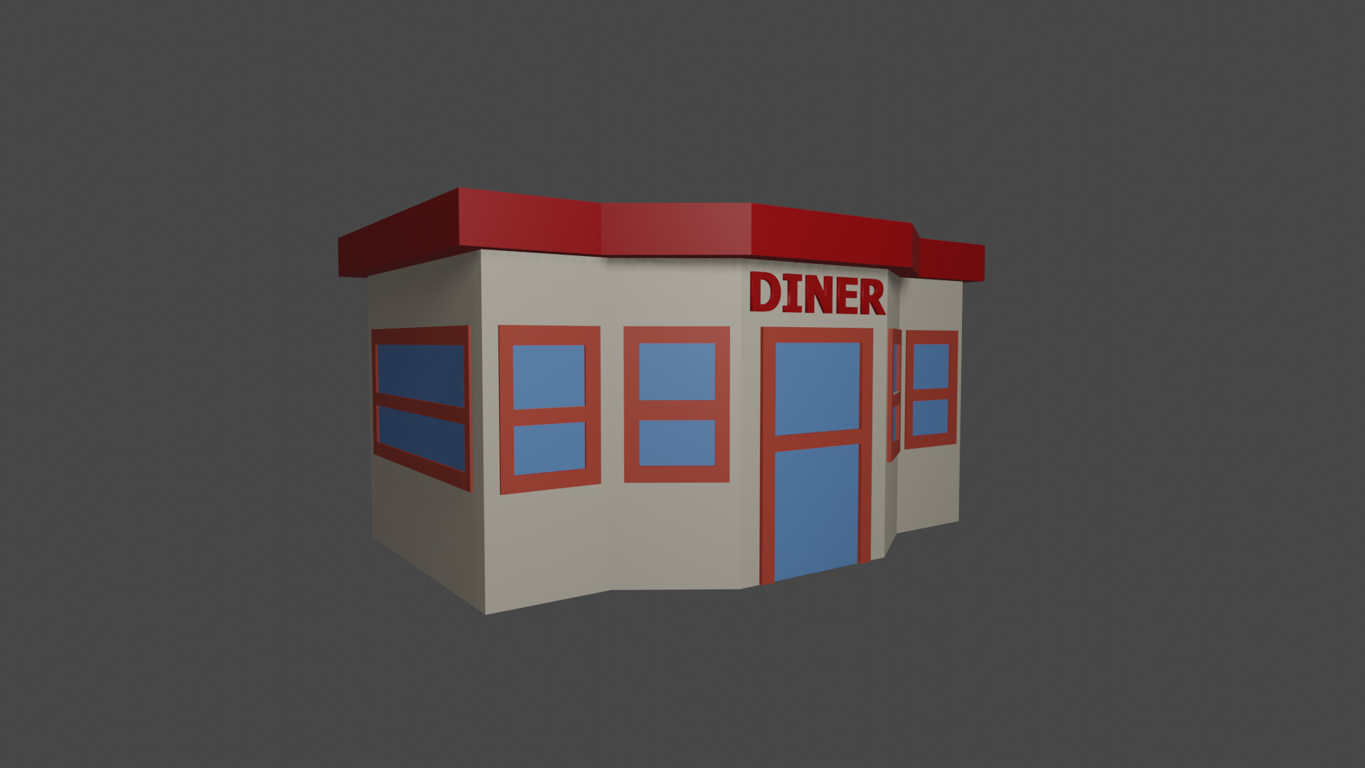 Hexah Beims - 3D model - Diner
