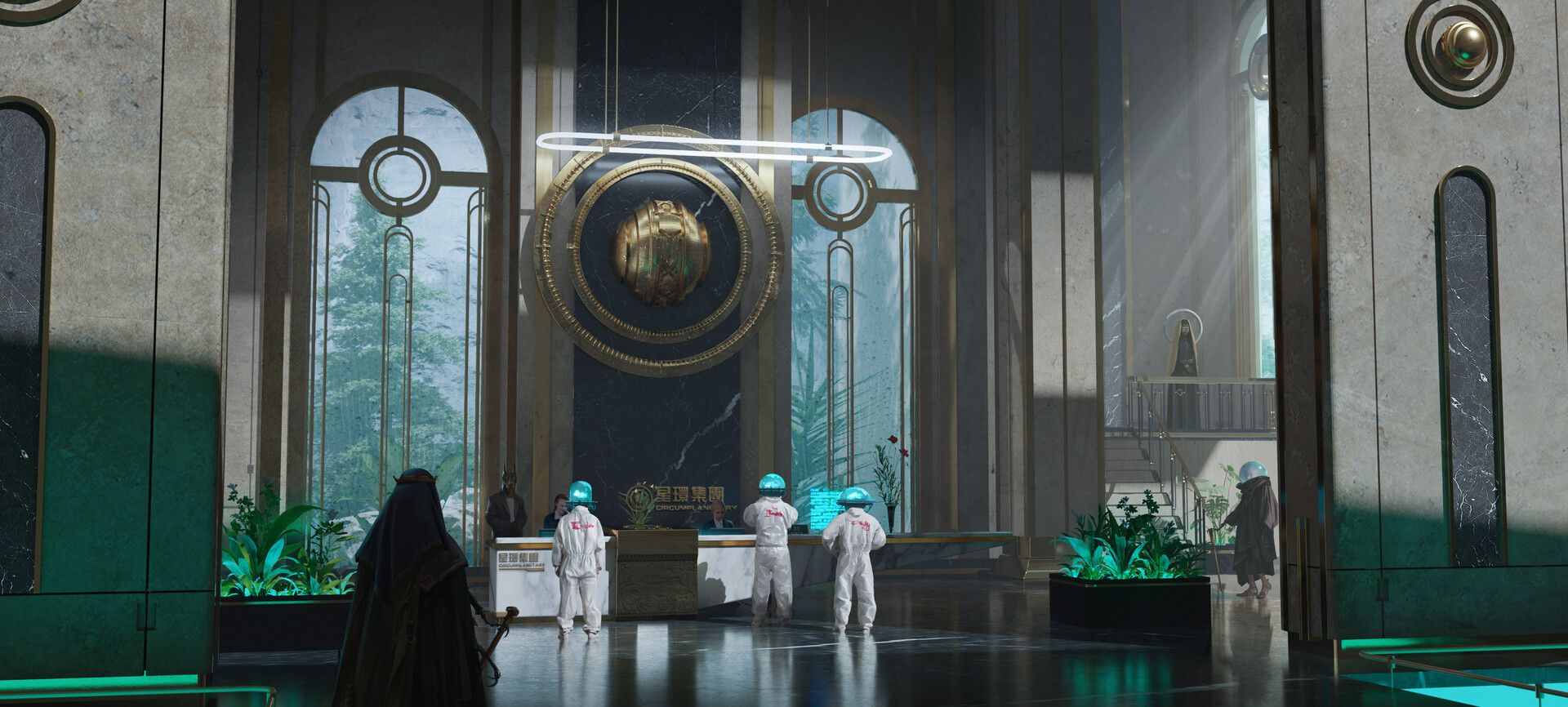 ArtStation - Check in at the front desk