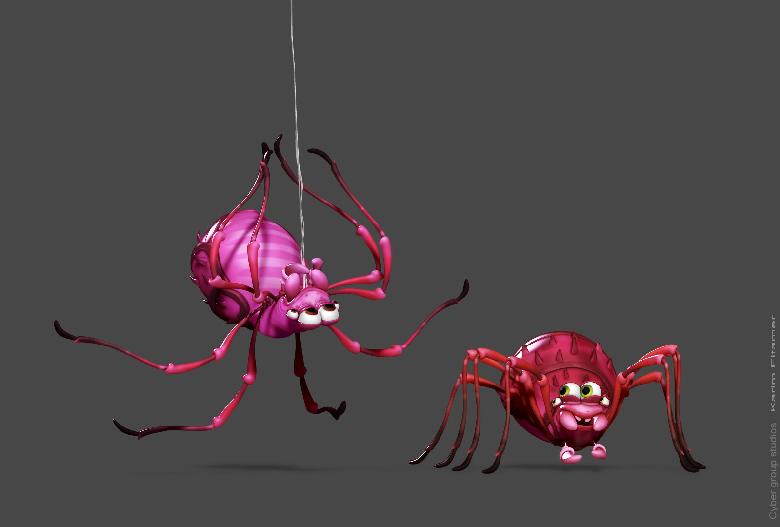 ArtStation - Cute Spider