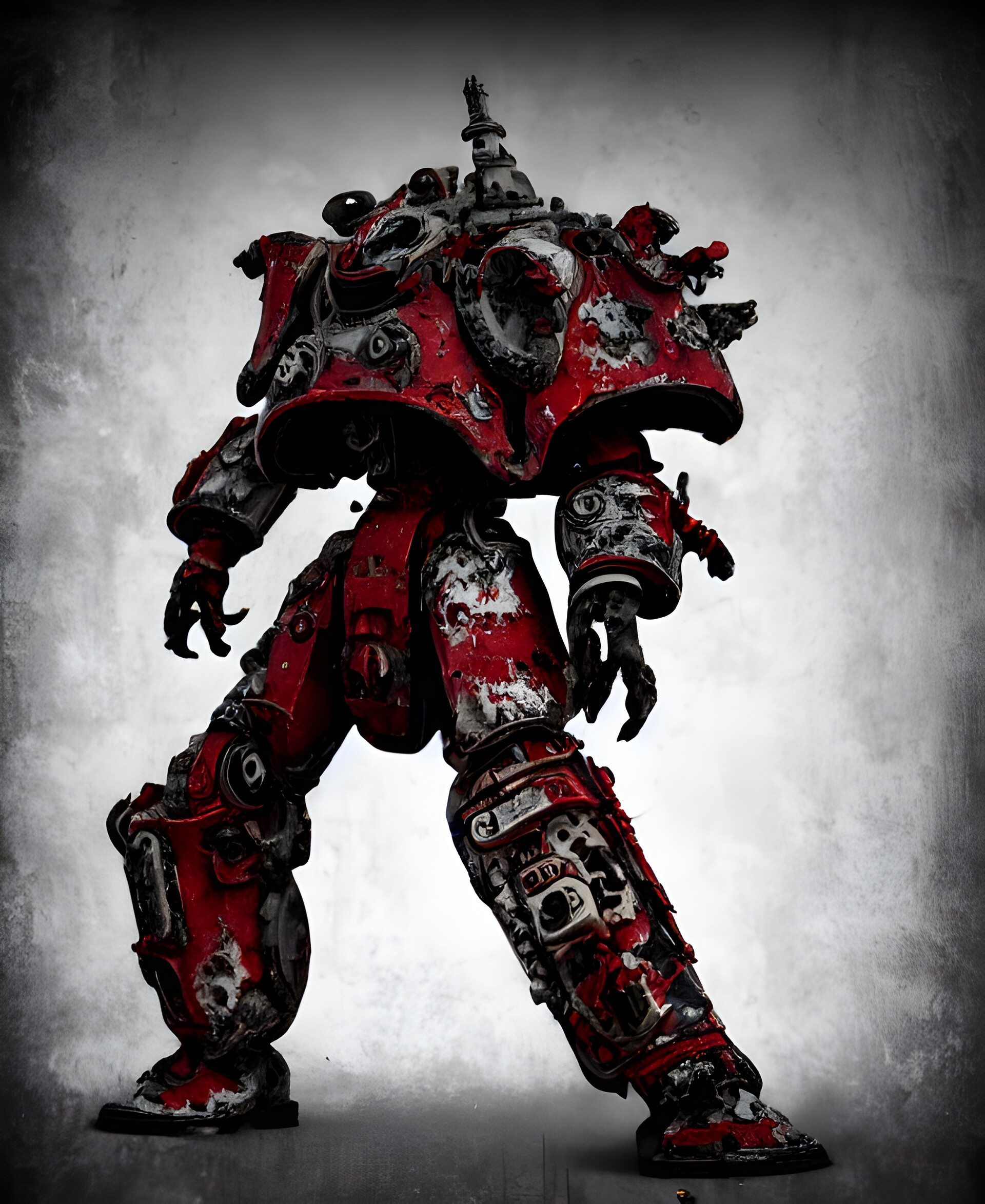 ArtStation - Cyborg of Chaos character concept