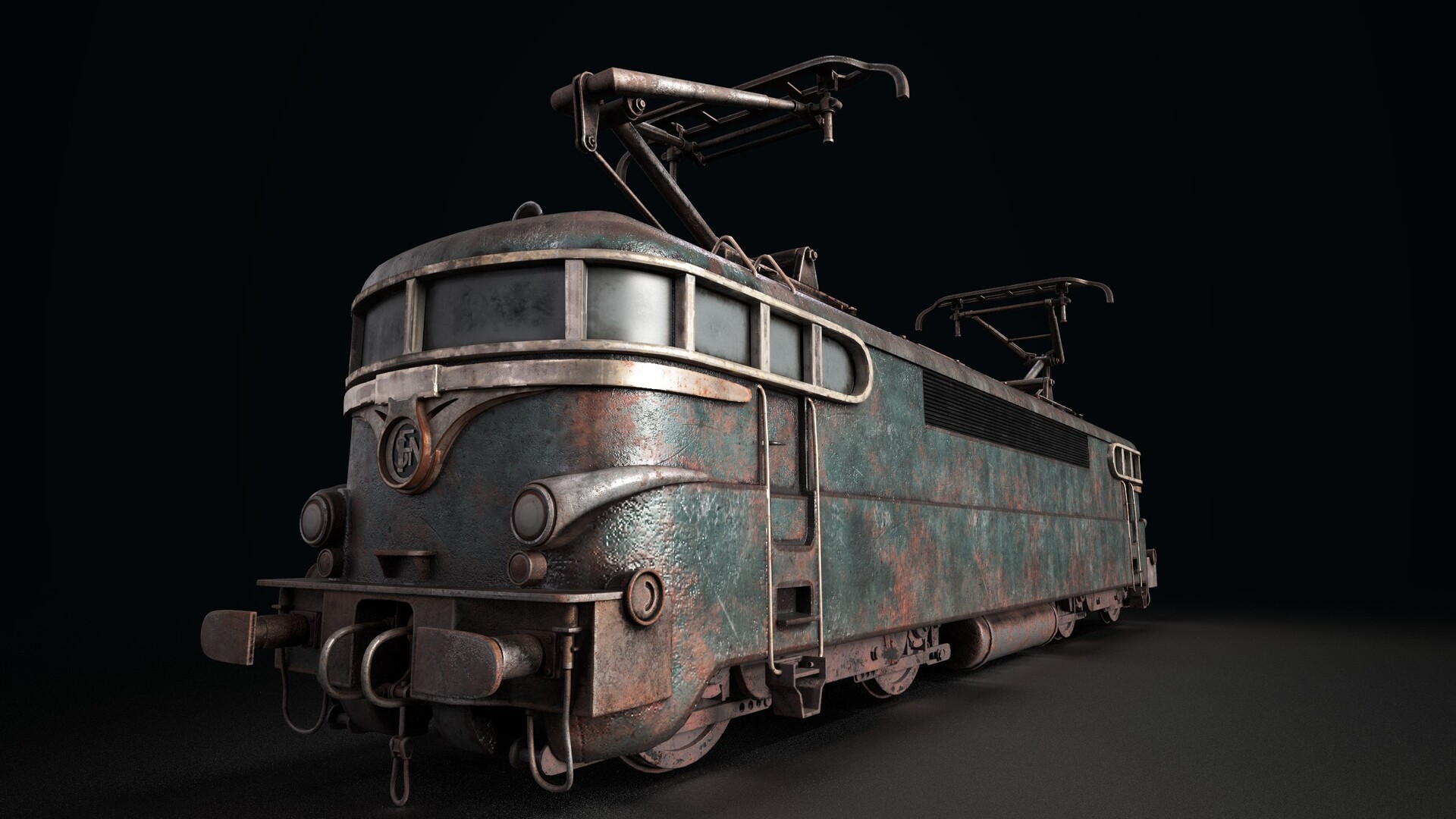 ArtStation - ELectric Locomotive SNCF BB 25200