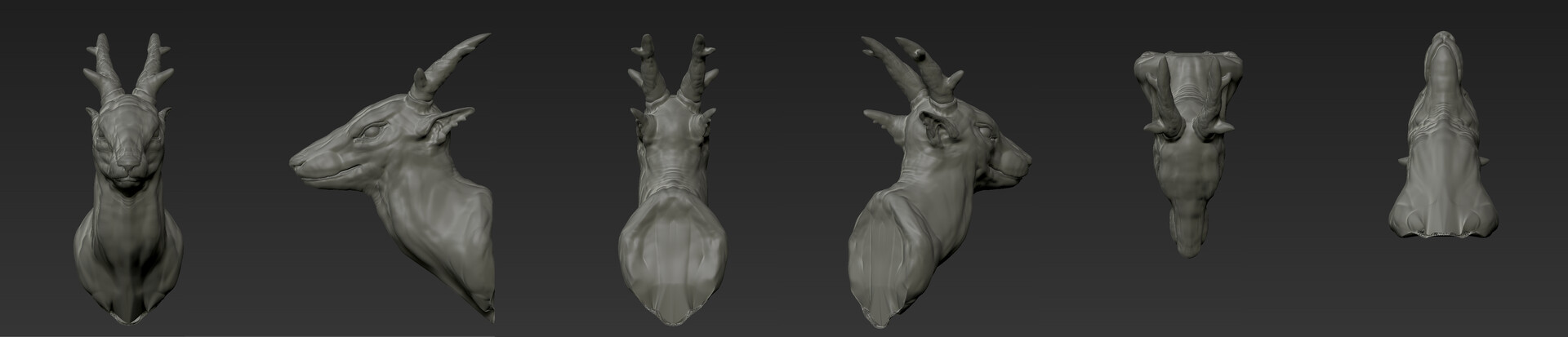 ArtStation - dragon deer