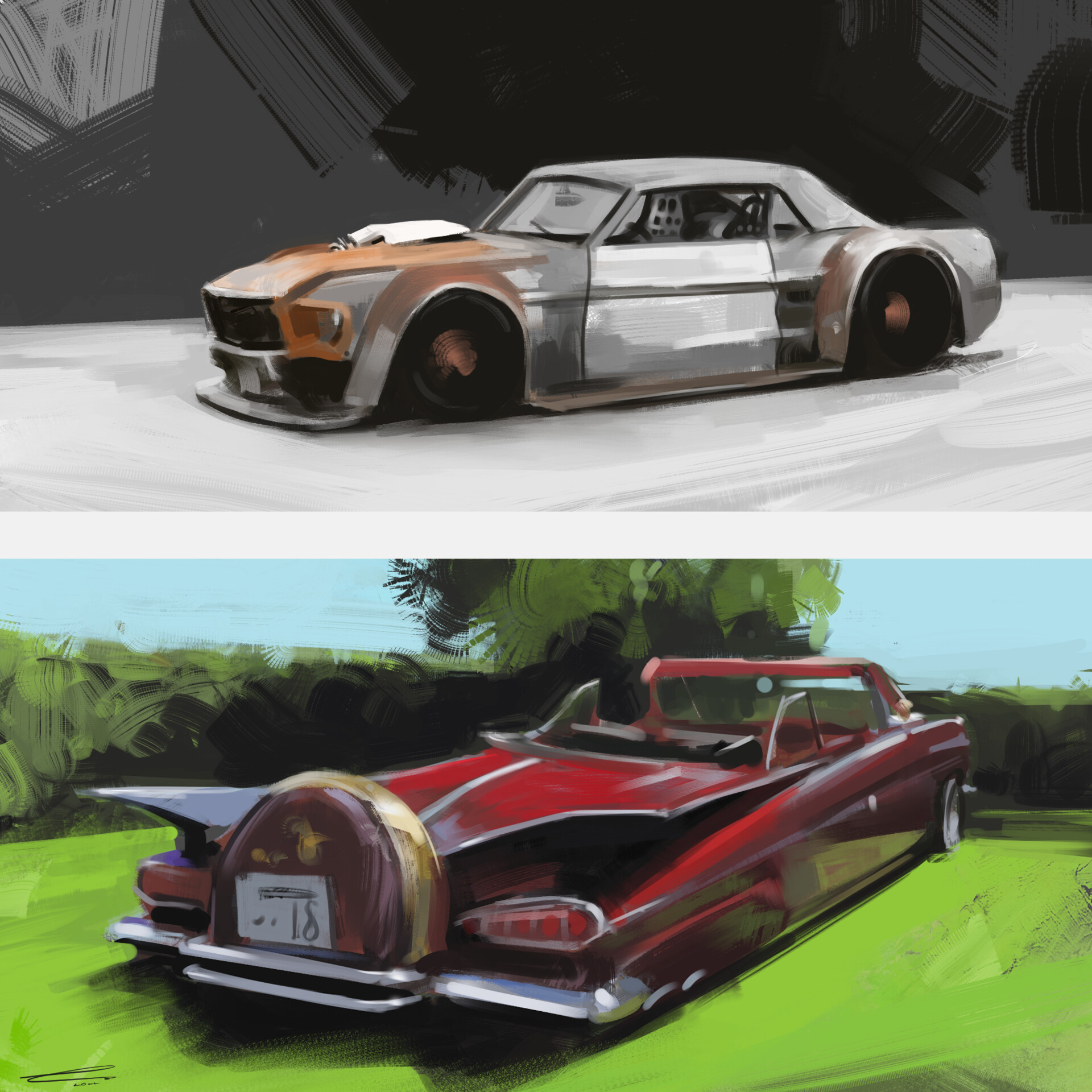 ArtStation - Cars & Motos