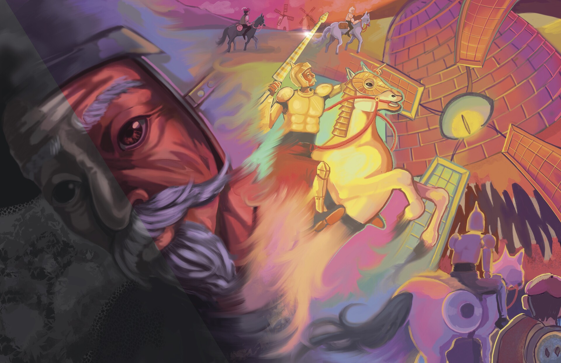 ArtStation - Don Quixote's Dream