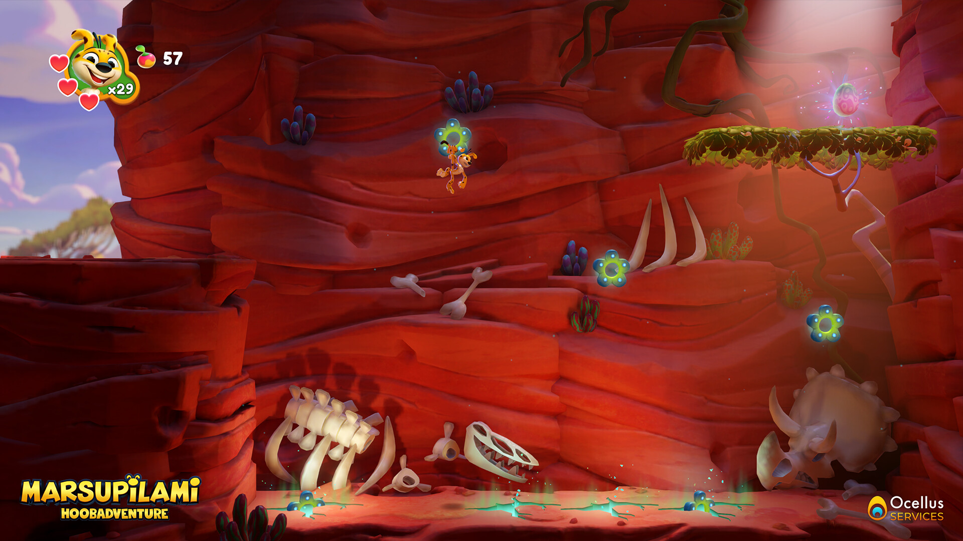 Ocellus - SERVICES - Marsupilami Hoobadventure - The Hidden World ...