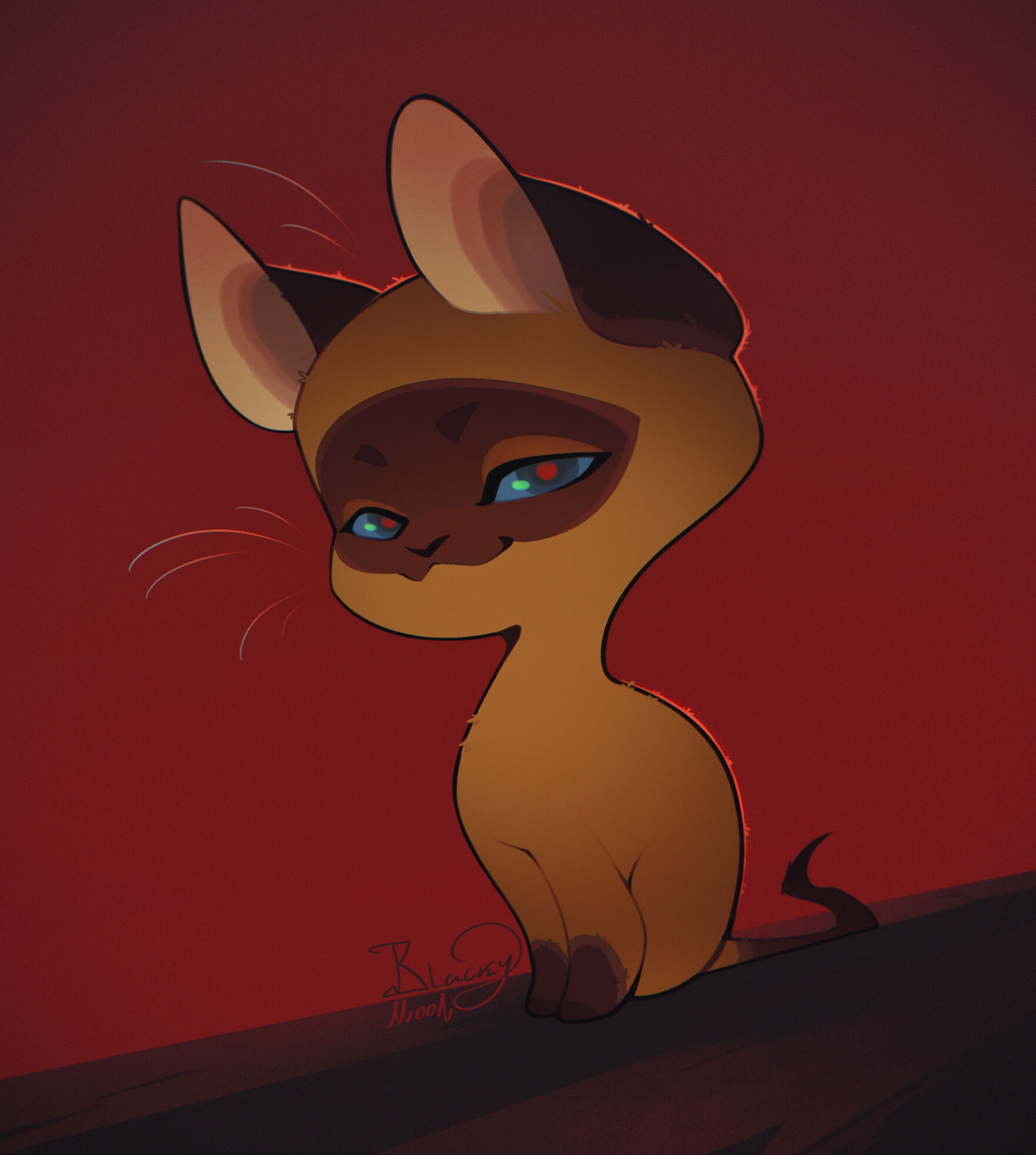 ArtStation - A kitten named Woof