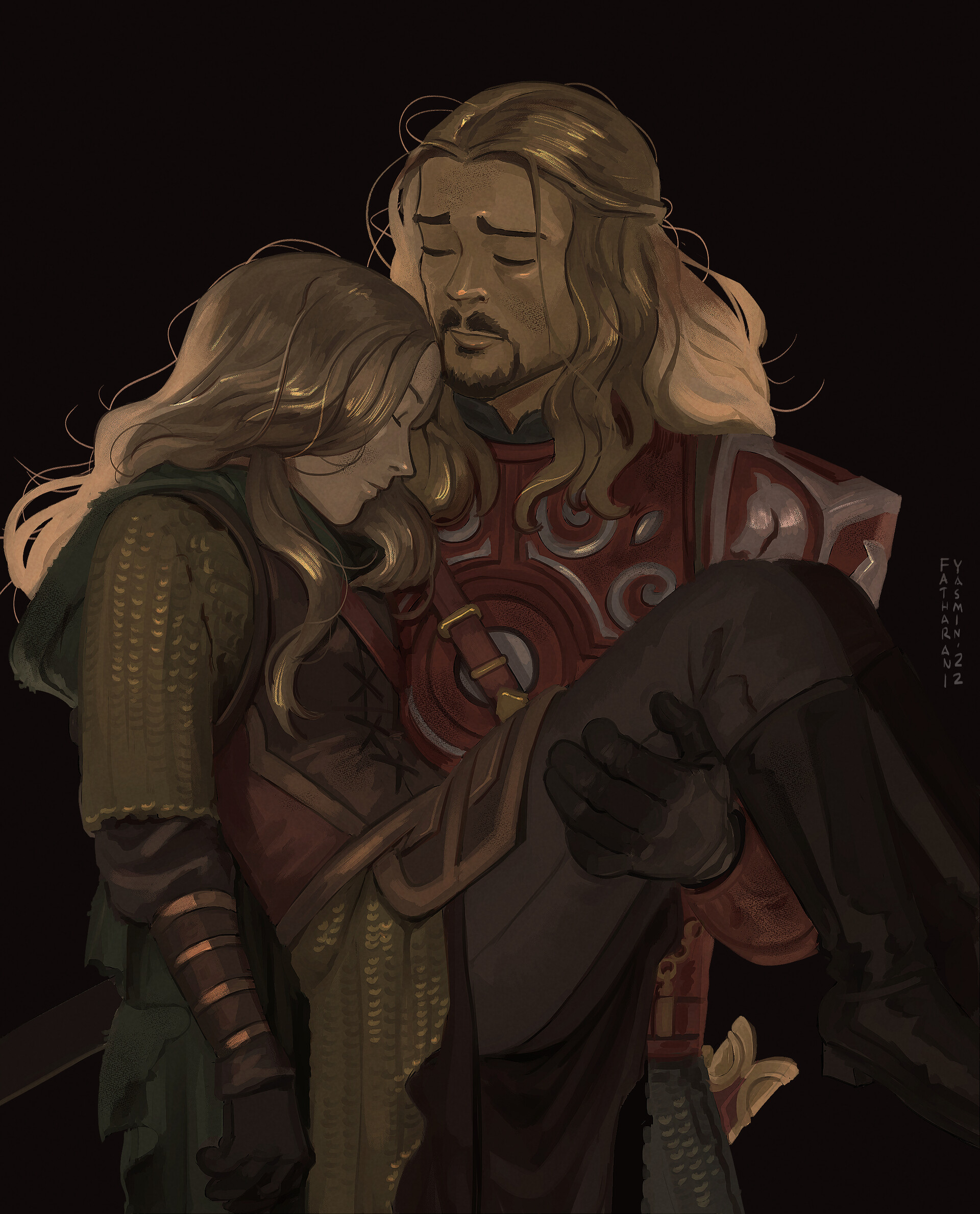Artstation Eomer And Eowyn