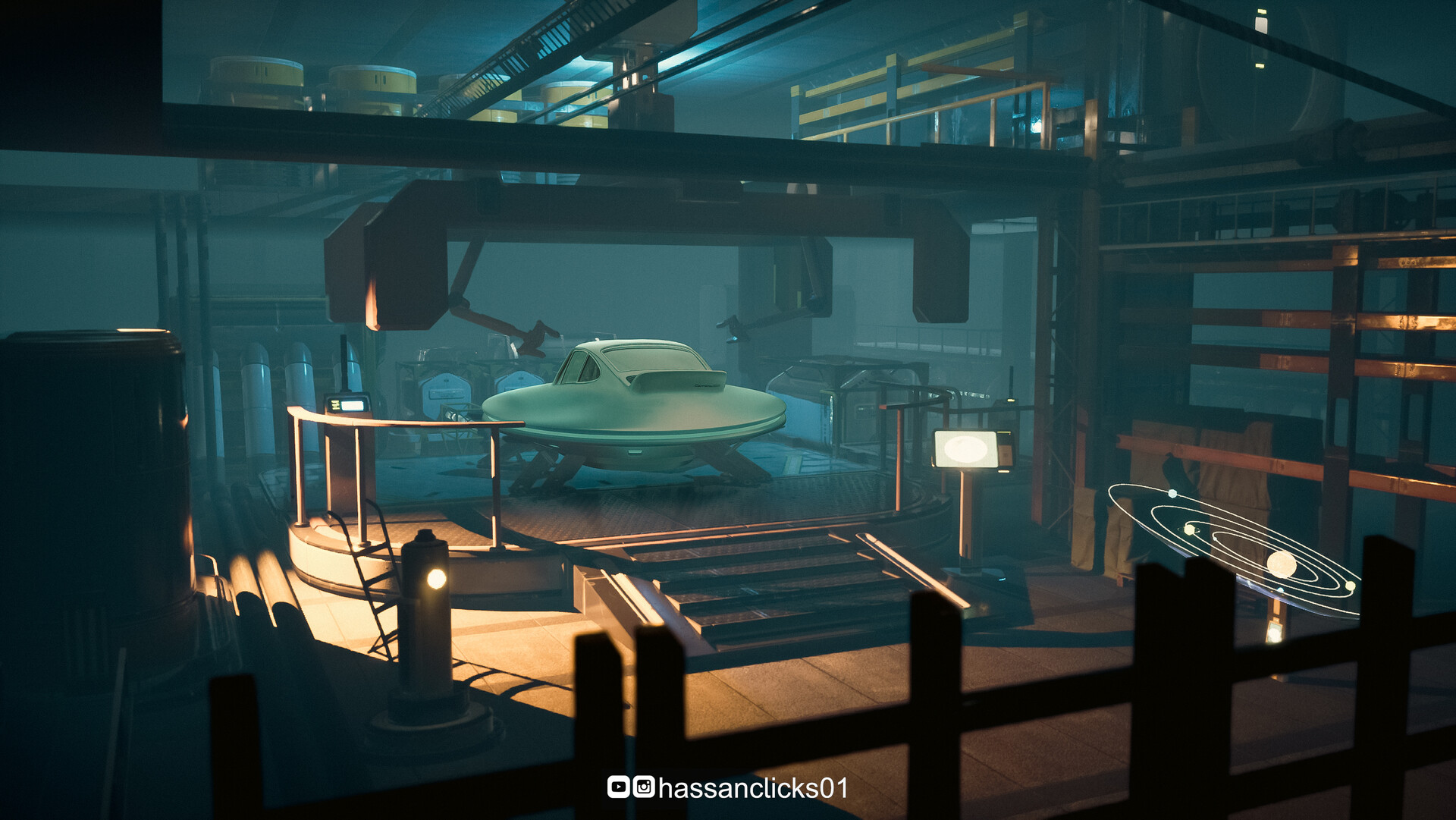 ArtStation - UFO Manipulatoin Challenge