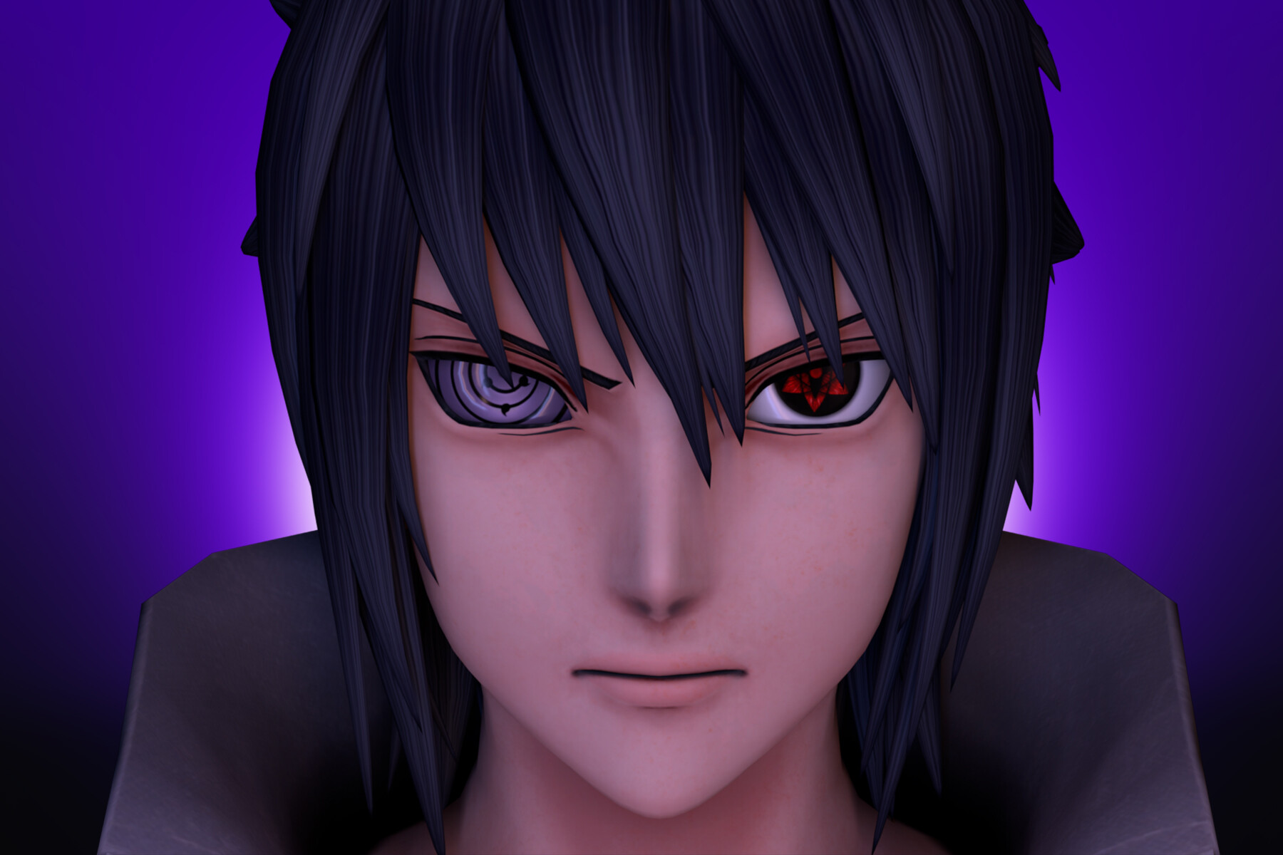 ArtStation - Sasuke 3D model of jumpforce