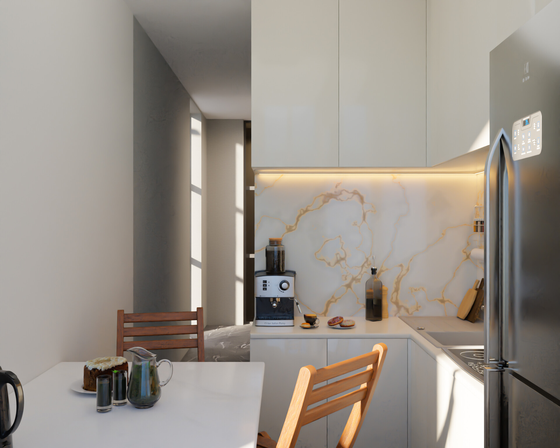 ArtStation - Kitchen visualization