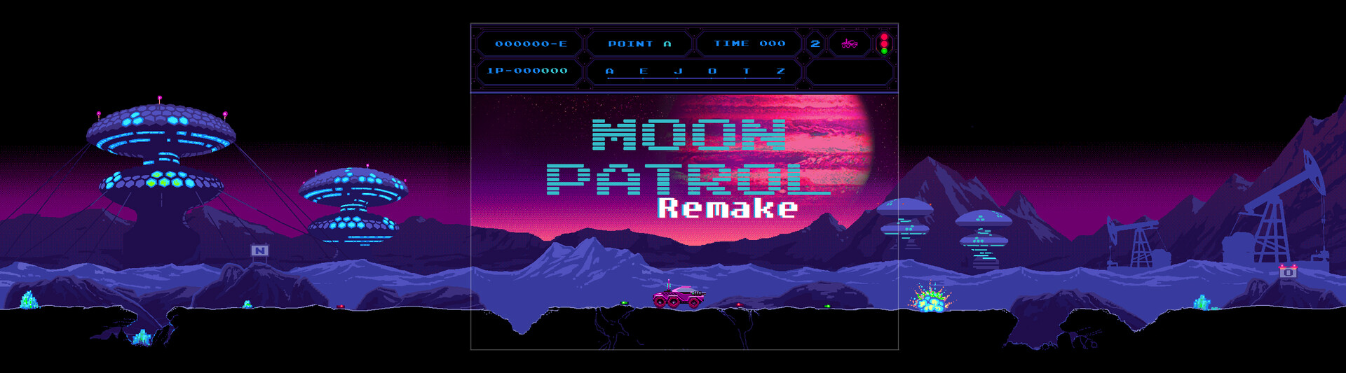 Kate Kara - Moon Patrol Remake
