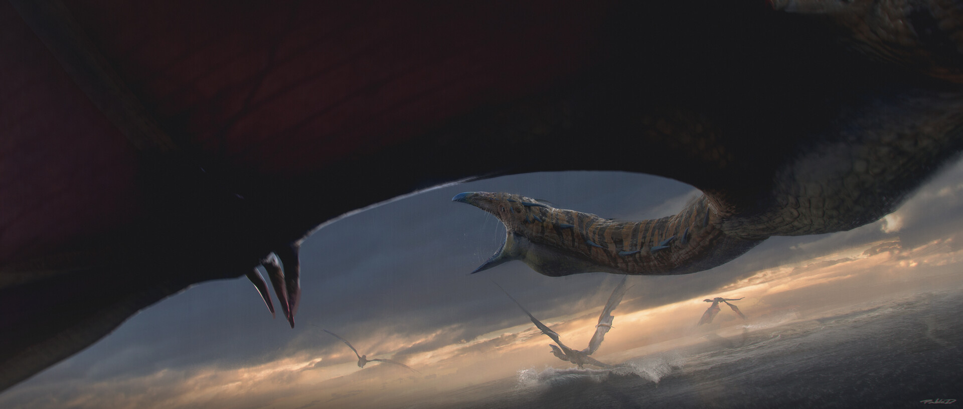 Pablo Dominguez Some Dragons