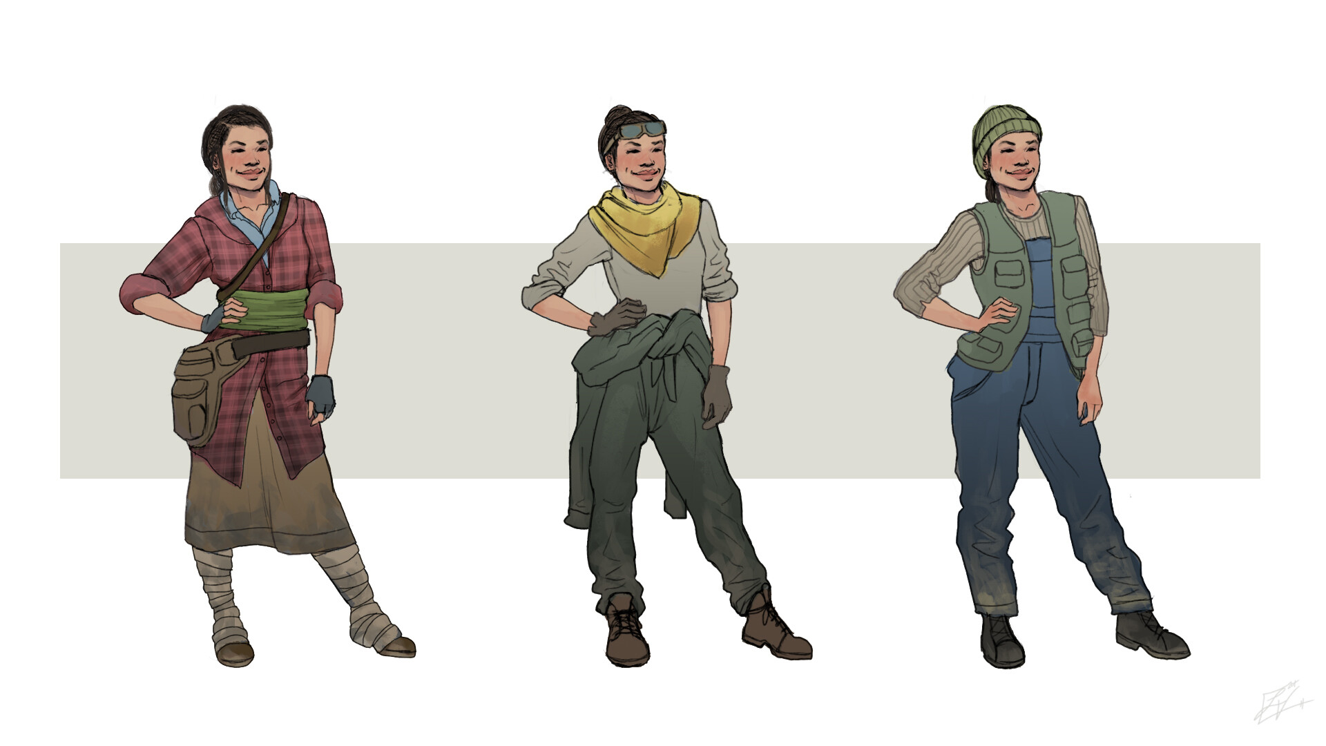 Lucas Ventura - Kelly - Post-apocalyptic NPC (An Experiment)