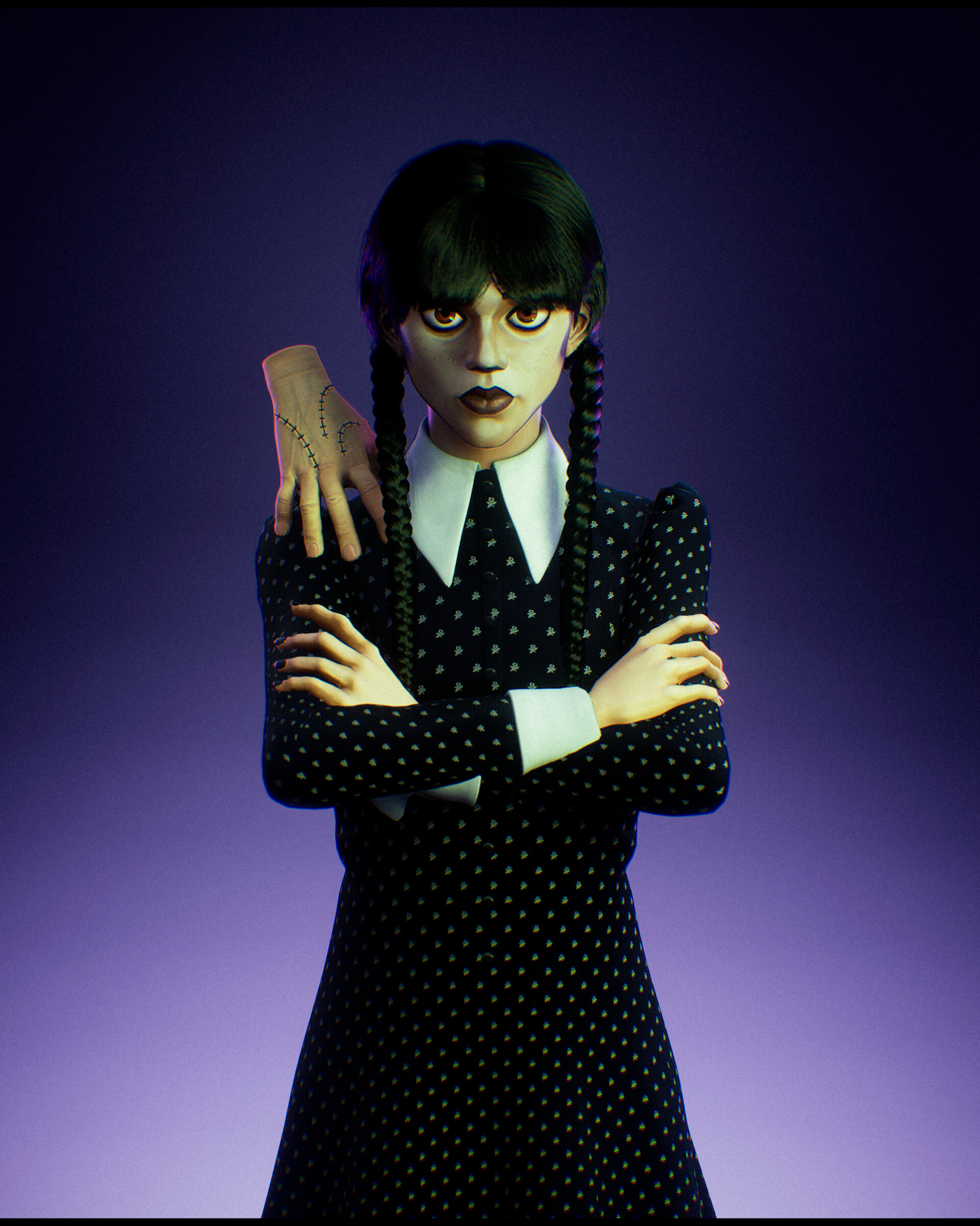 Julek Grzybowski - Wednesday Addams