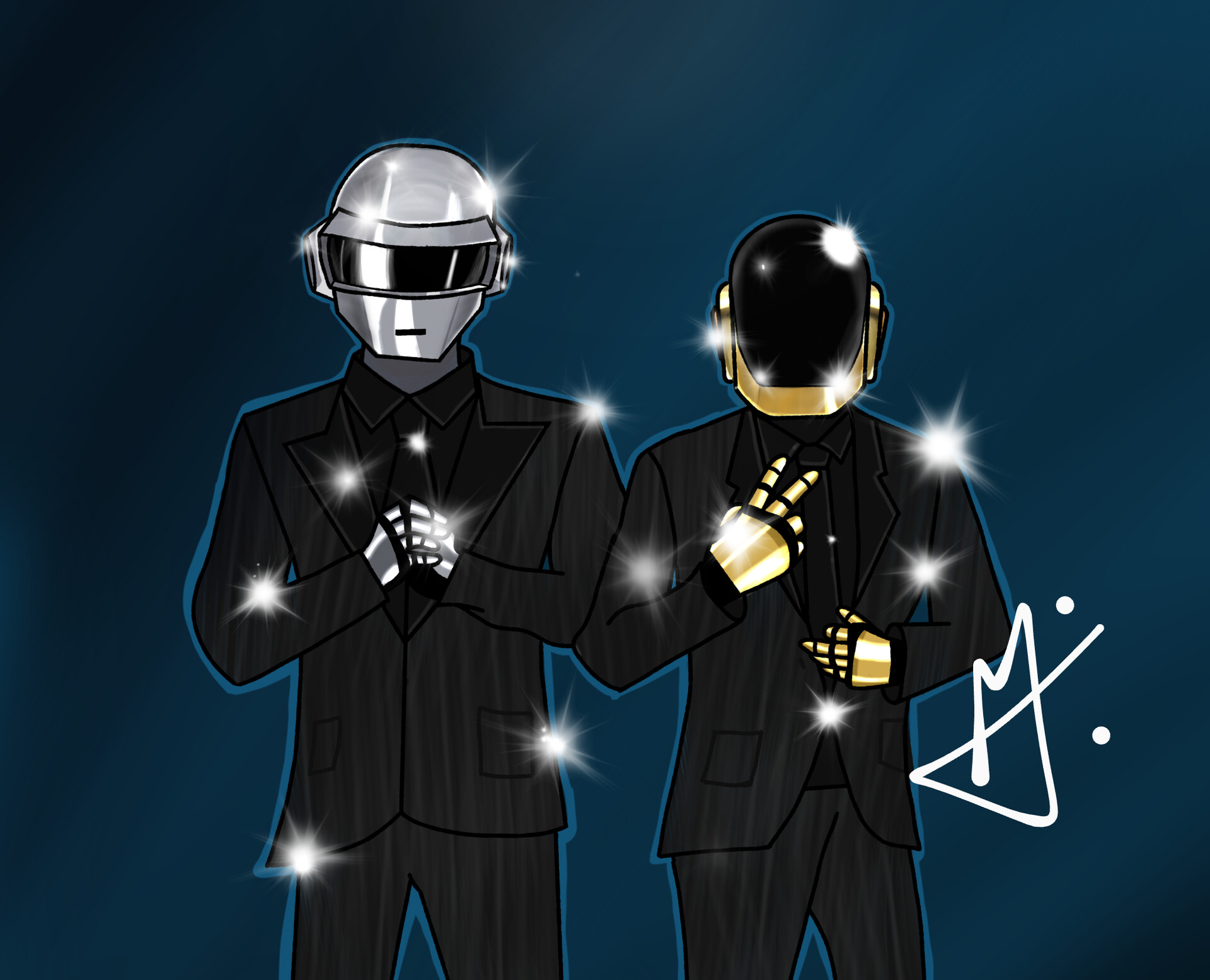 ArtStation - Daft Punk