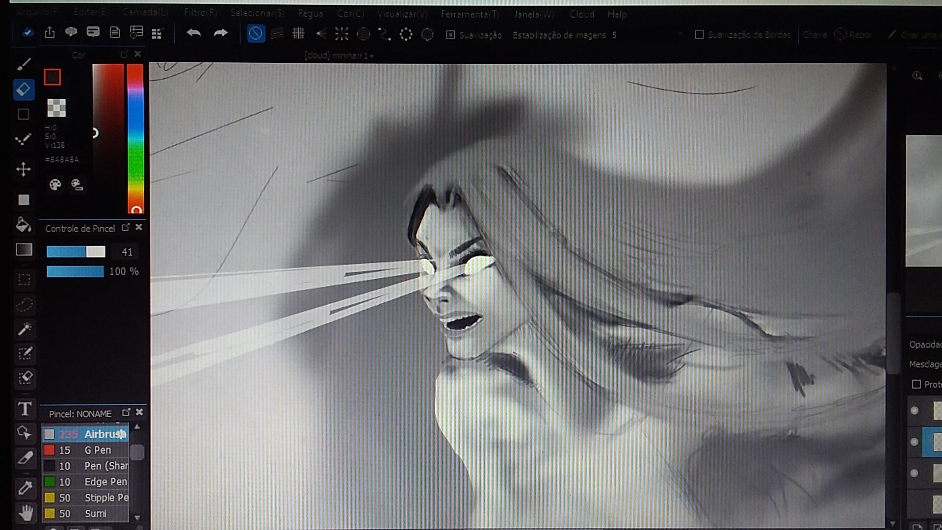 ArtStation - Low quality image of an work in process cause i lost the doc