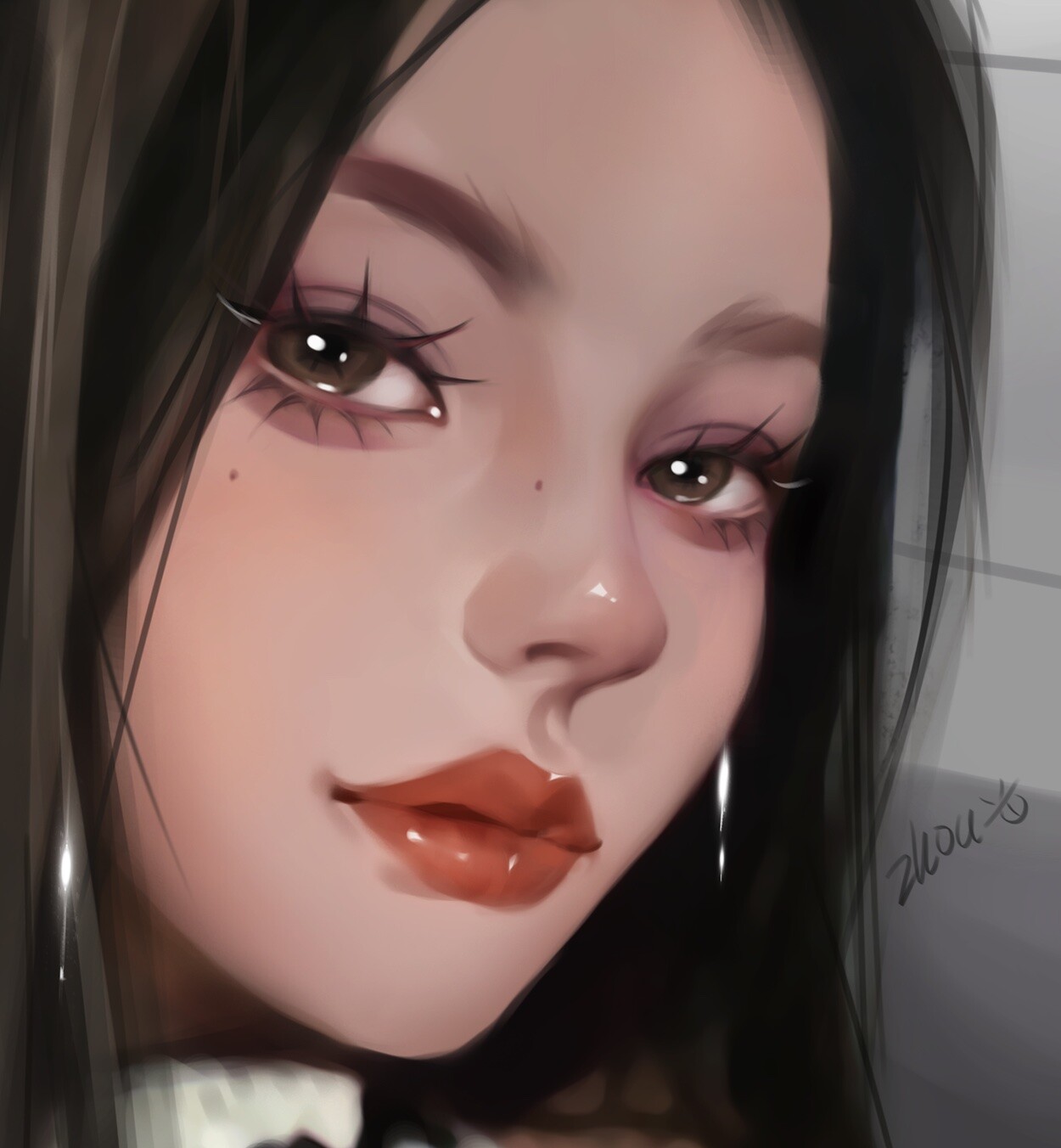 ArtStation - Head portrait painting