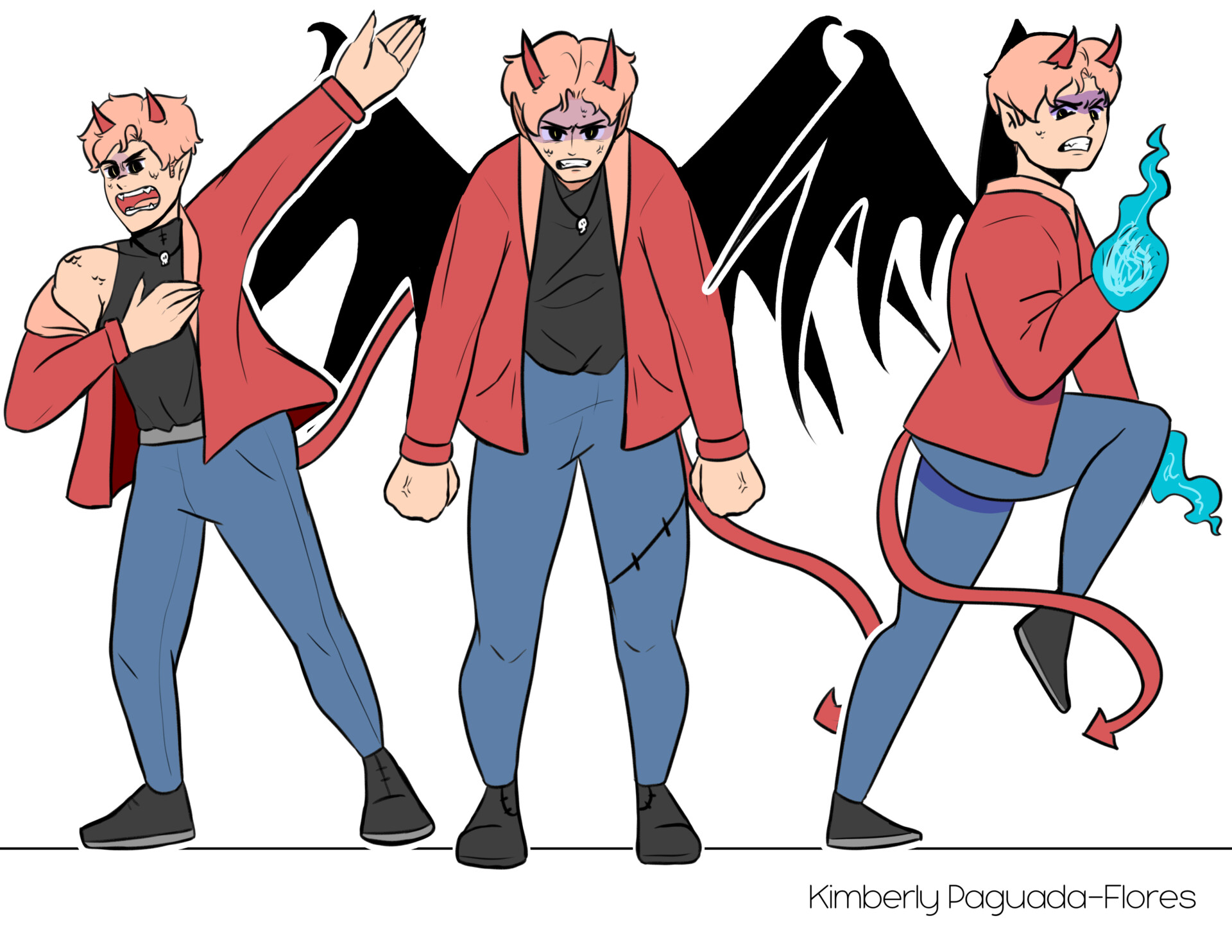 ArtStation - Jessie Angry Pose