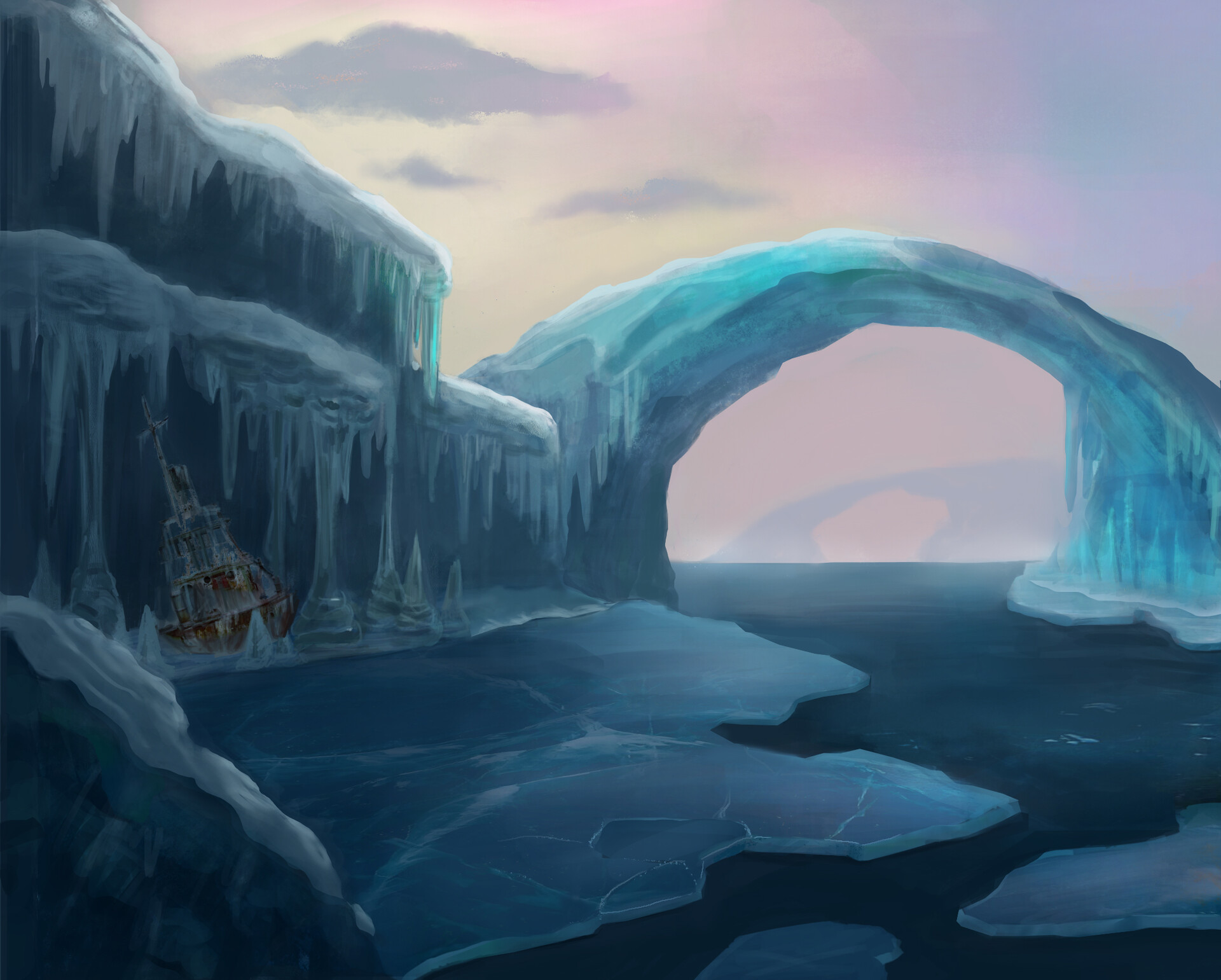 ArtStation - Ice trap