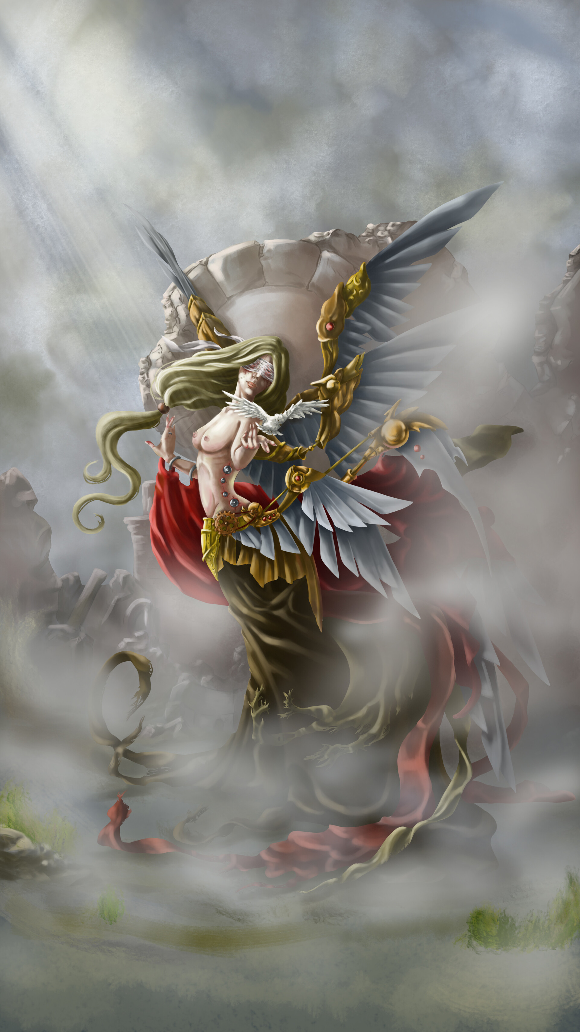 ArtStation - Techno-angel