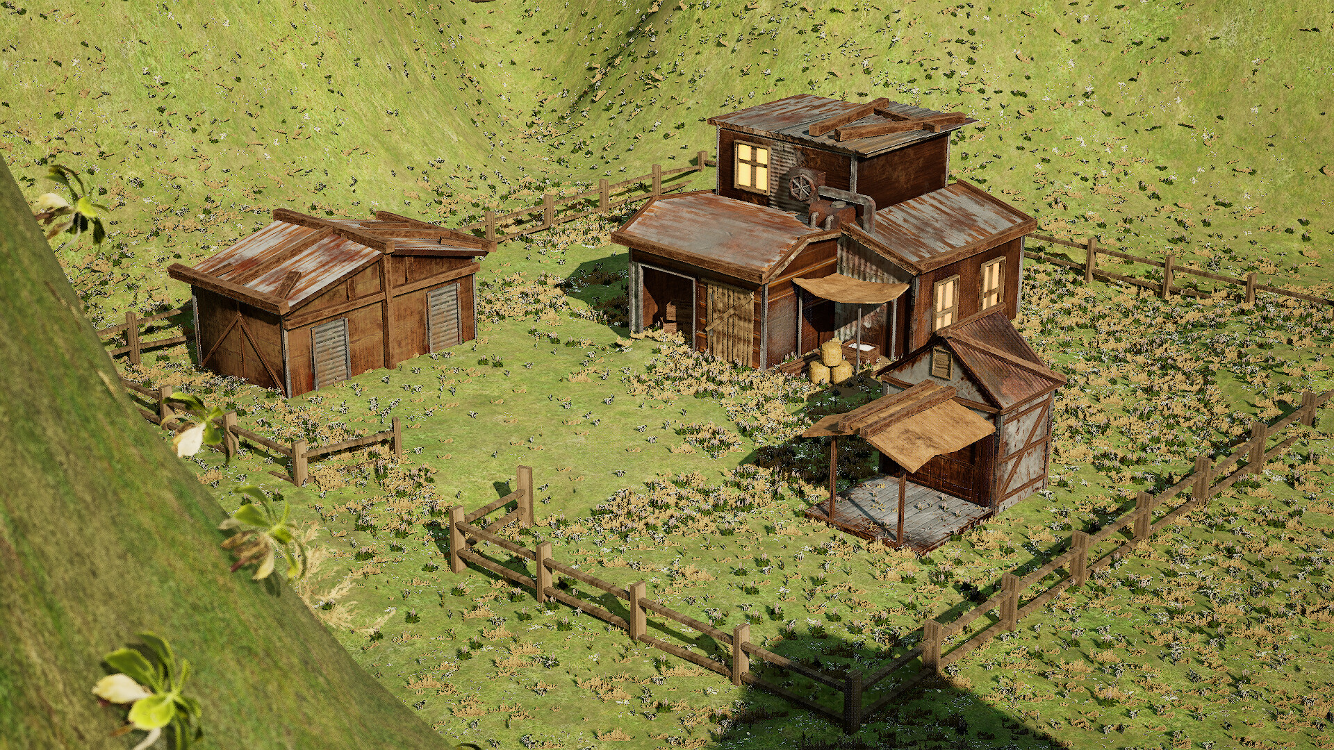 ArtStation - farm house