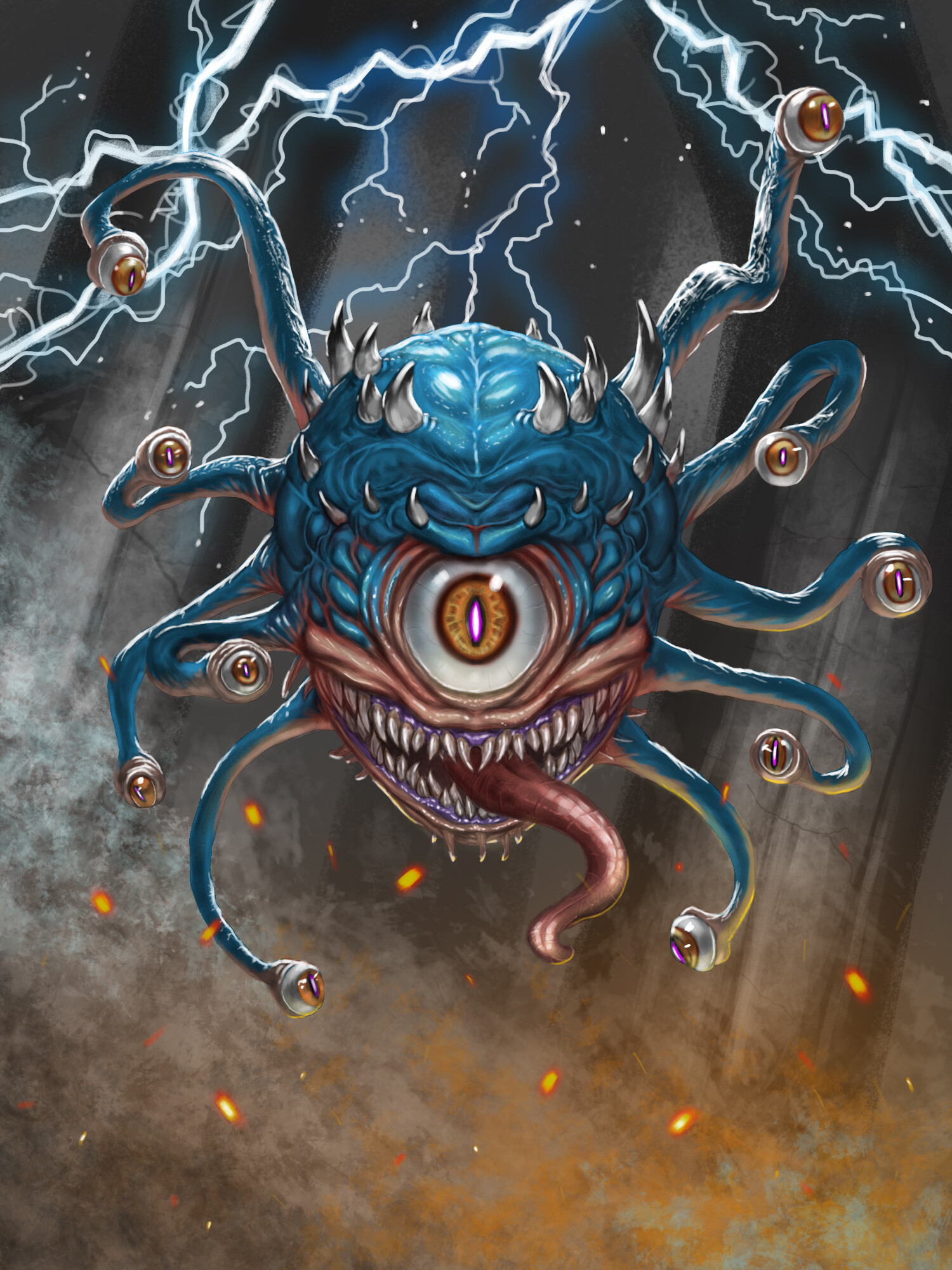 ArtStation - Beholder Xanathar